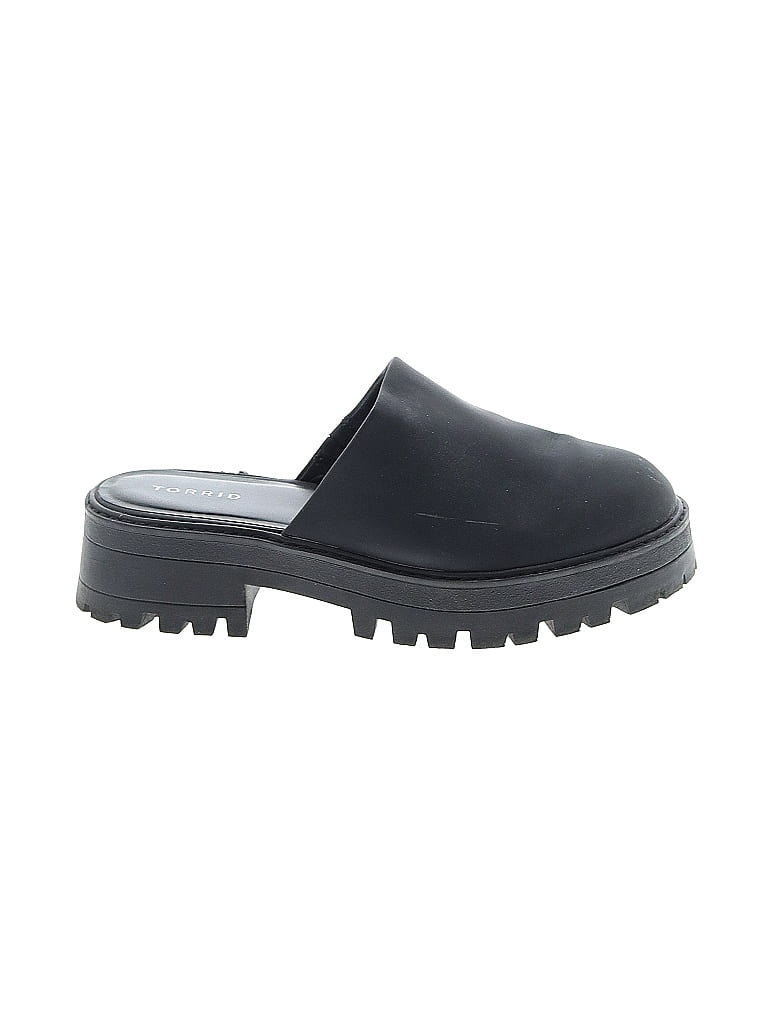 Torrid Solid Black Mule/Clog Size 9 (Plus) - 62% off | ThredUp