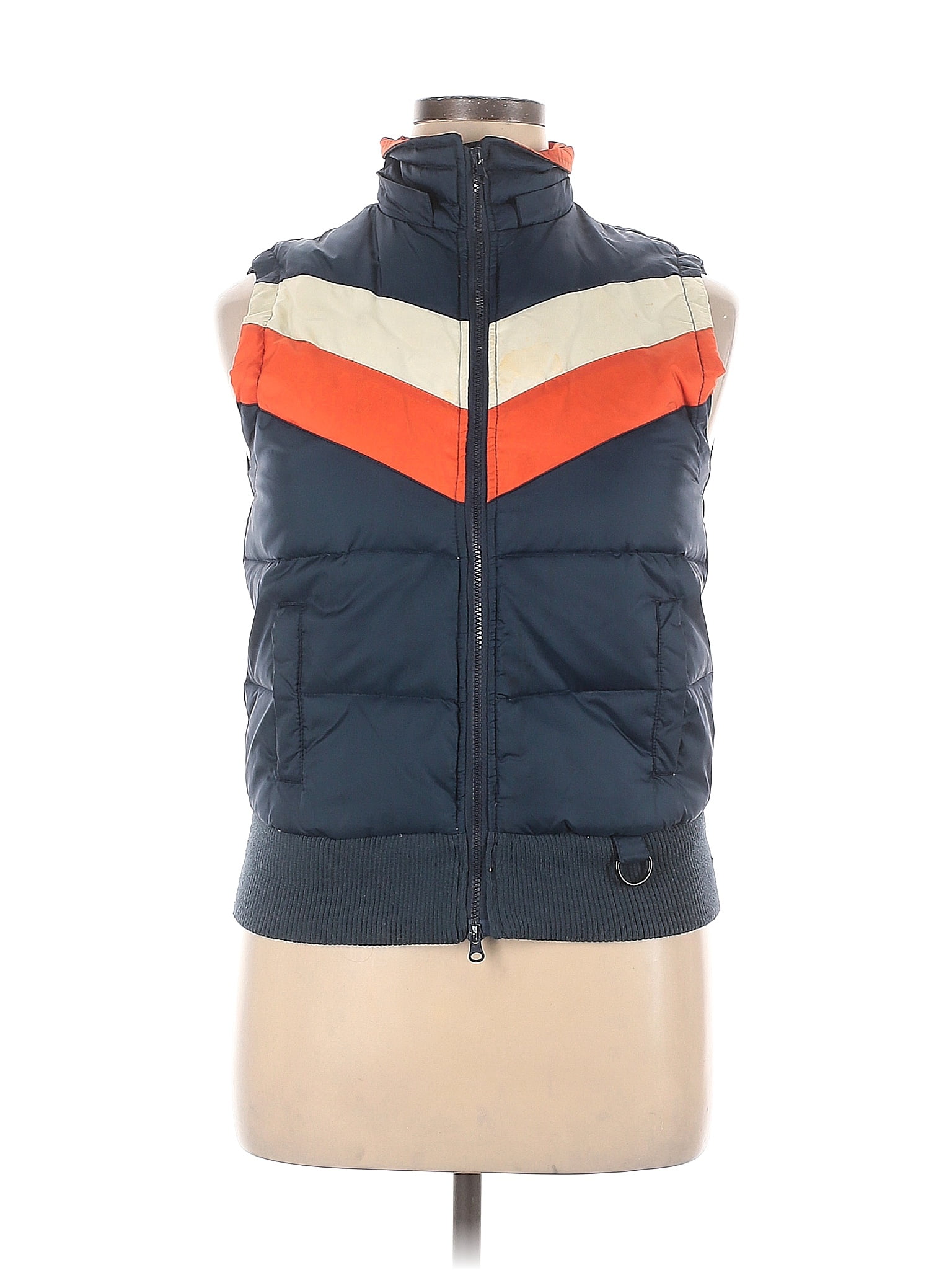 Delia's 100% Nylon Blue Vest Size L - 62% off | ThredUp