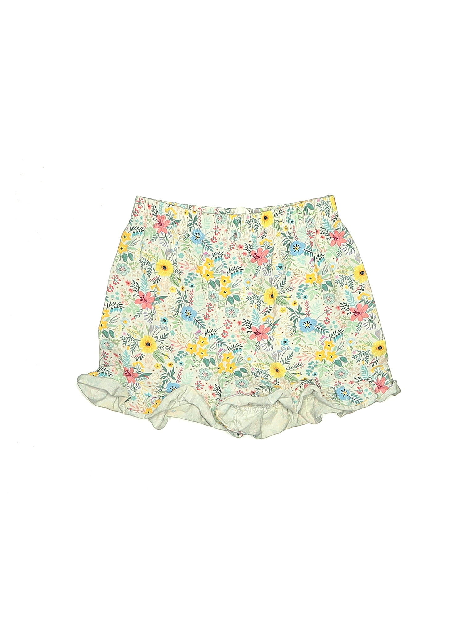 Unbranded Floral Yellow Shorts Size 3T - 44% off | thredUP