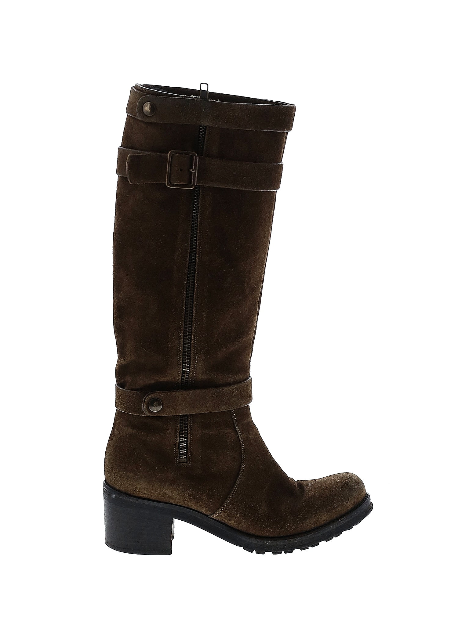 Roberto Del Carlo Solid Brown Boots Size 37 (EU) - 85% off | ThredUp
