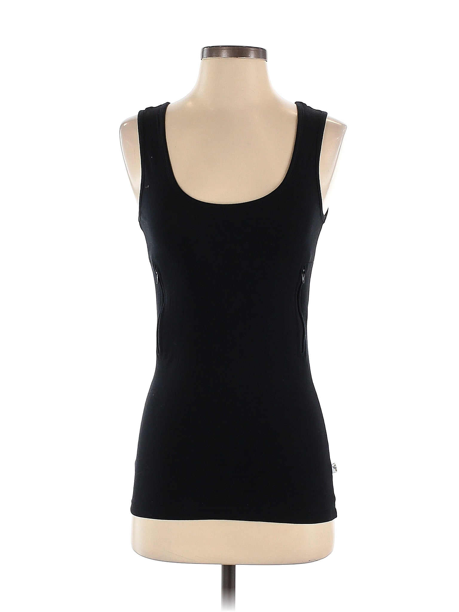 Assorted Brands Solid Black Tank Top Size S - 64% off | ThredUp