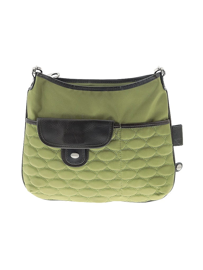 Mosey Color Block Solid Green Crossbody Bag One Size - 57% off | thredUP