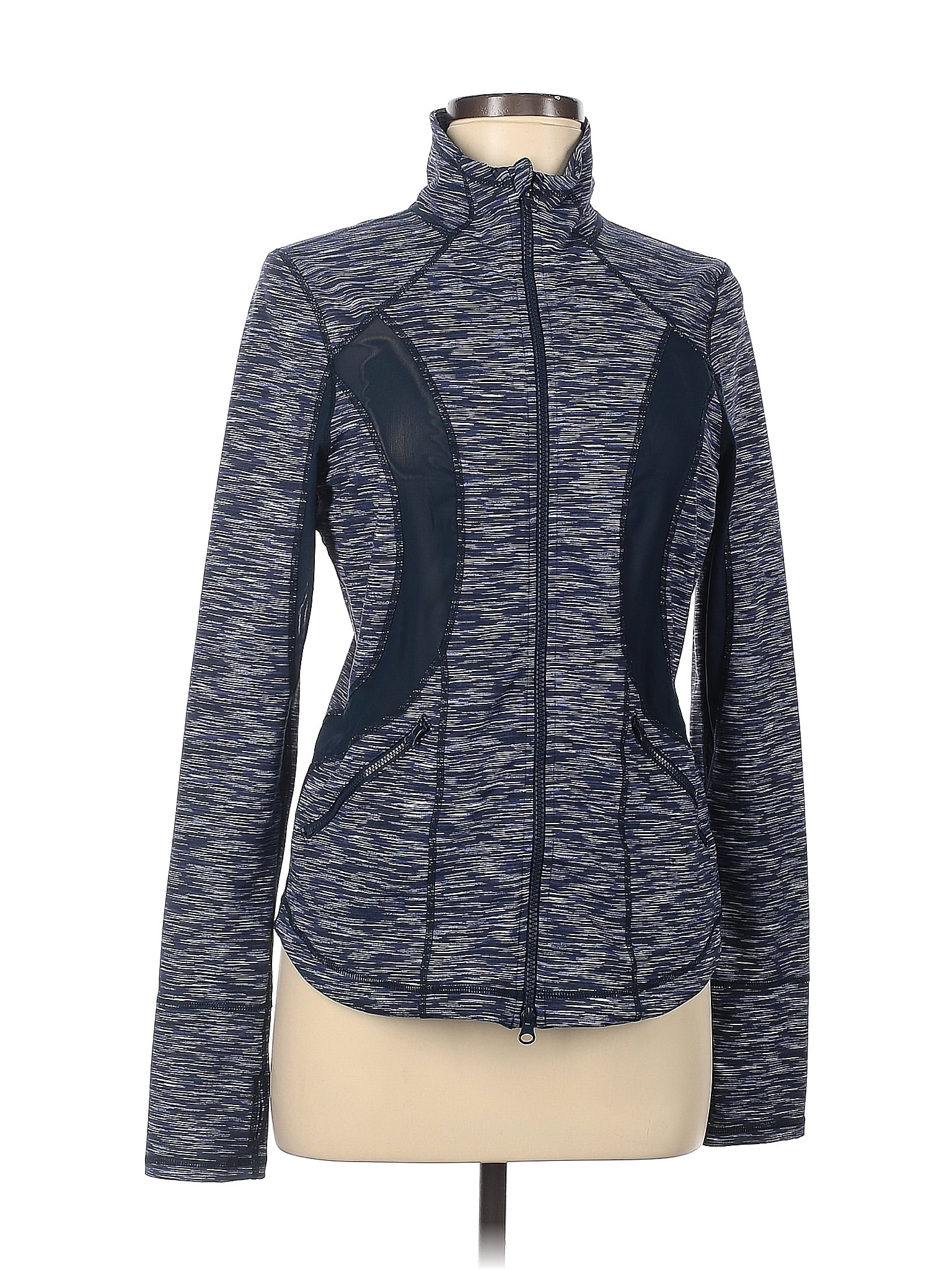 Zella Blue Track Jacket Size M - 69% off | ThredUp