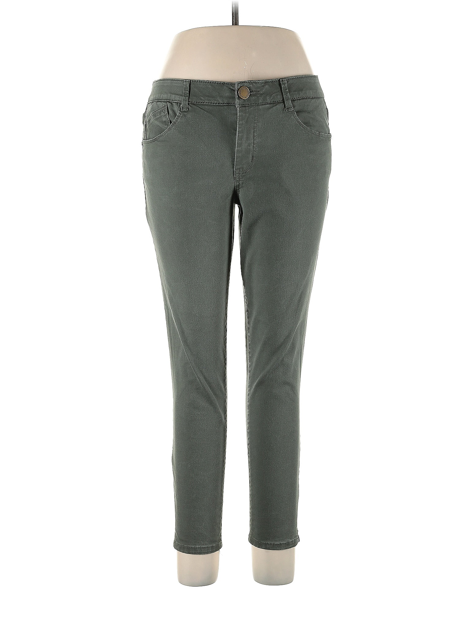 Wit & Wisdom Green Khakis Size 12 - 70% off | ThredUp