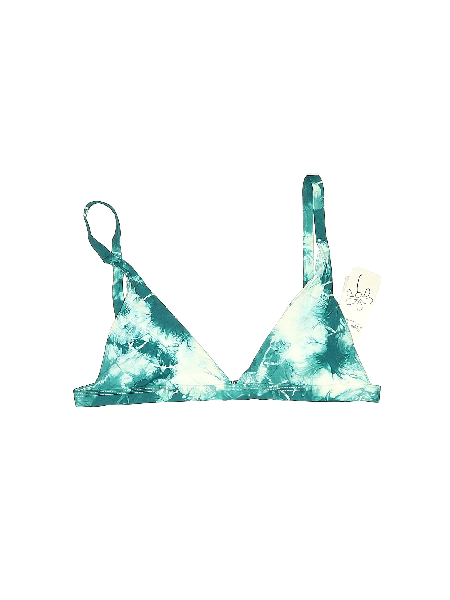 Dippin Daisy's Swimwear Tie-dye Teal Swimsuit Top Size L - 60% off ...