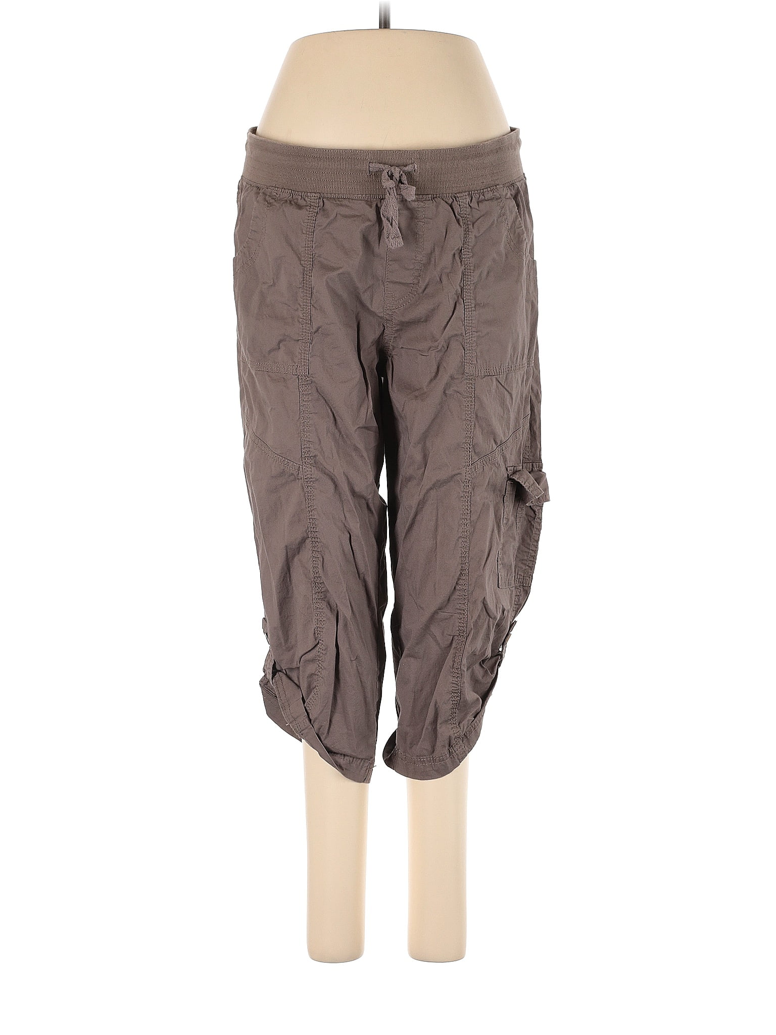 DASH Solid Brown Cargo Pants Size M - 83% off | ThredUp