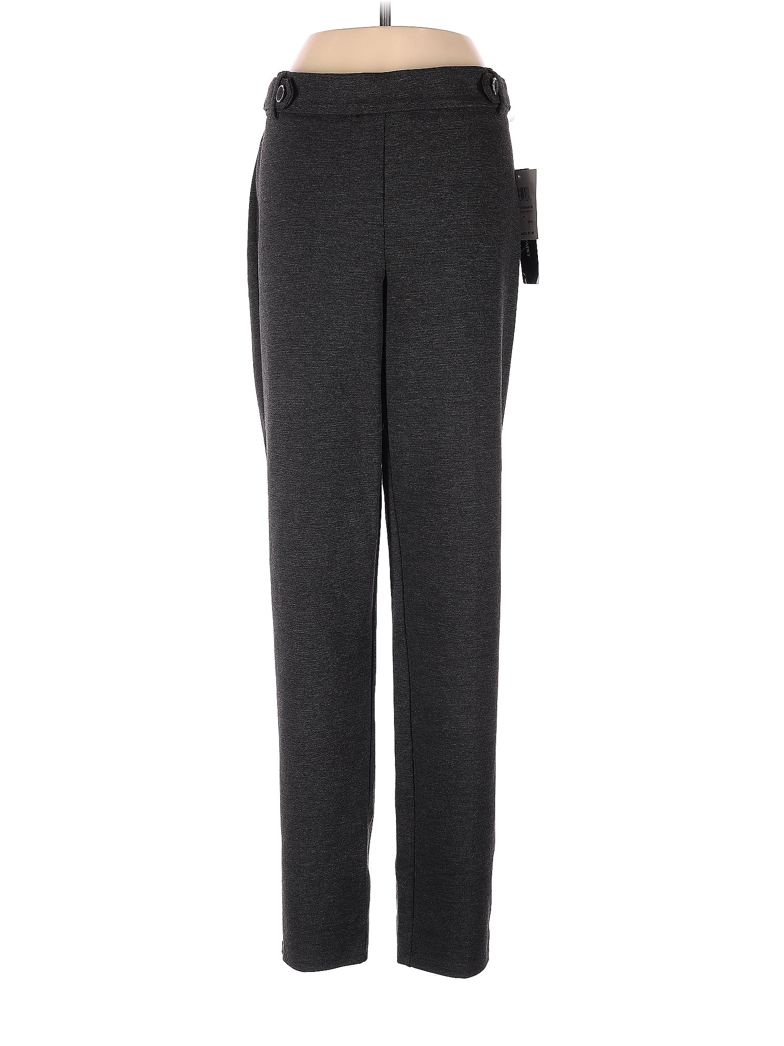 89th & Madison Solid Black Gray Dress Pants Size M - 58% off | ThredUp