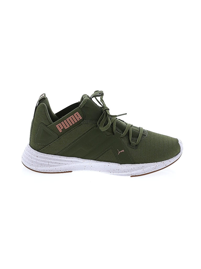 Puma Color Block Solid Green Sneakers Size 8 1/2 - 52% off | ThredUp