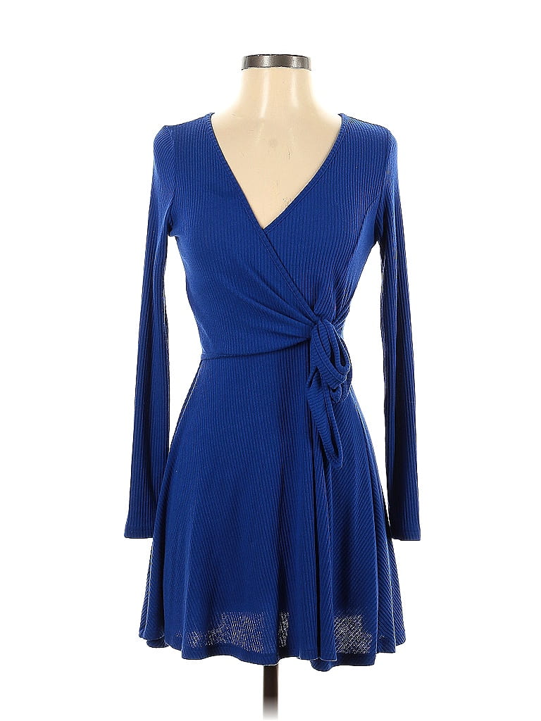 GB Solid Sapphire Blue Casual Dress Size S - 73% off | ThredUp