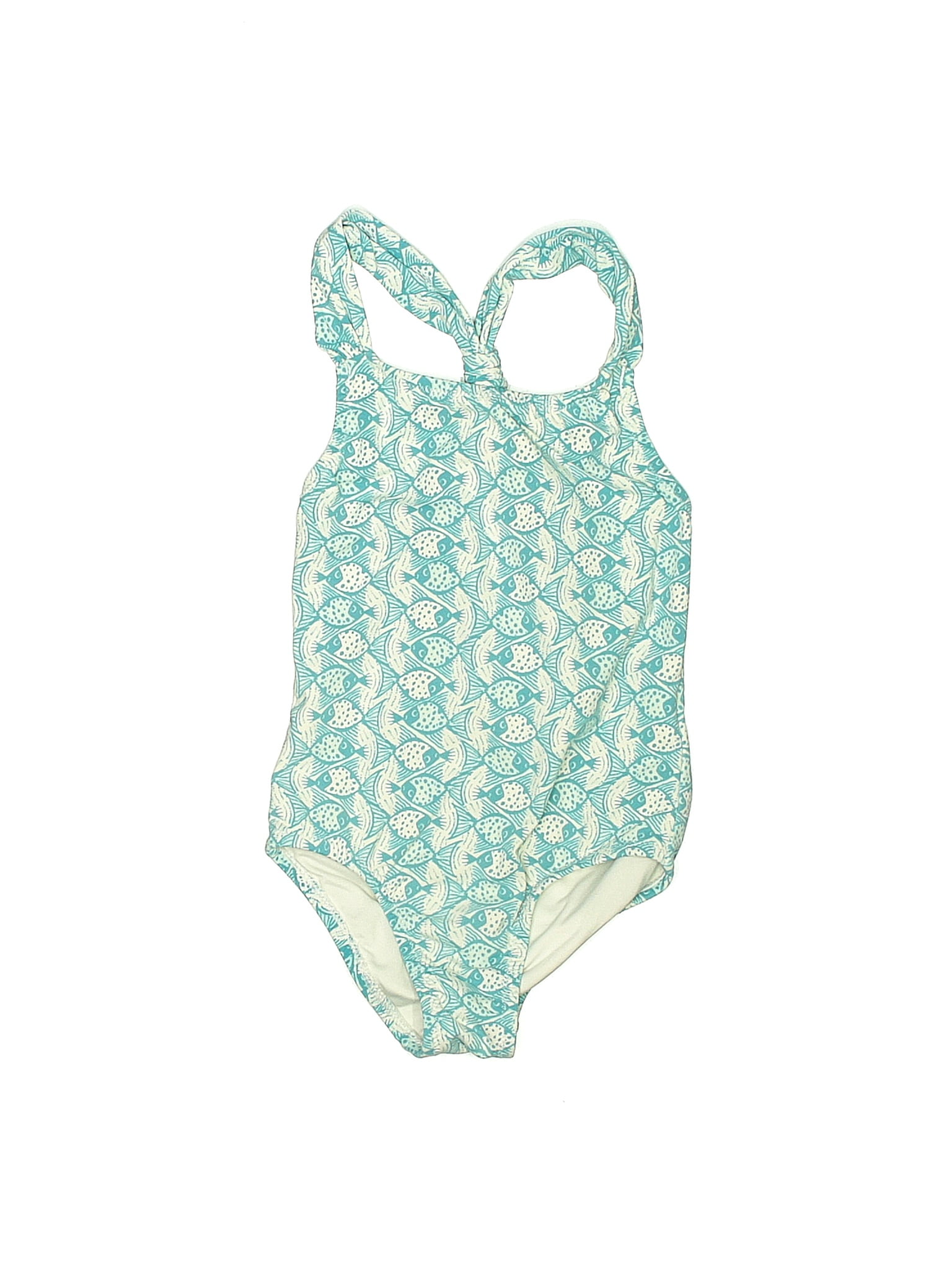 Garnet Hill Teal One Piece Swimsuit Size 3 33 Off Thredup