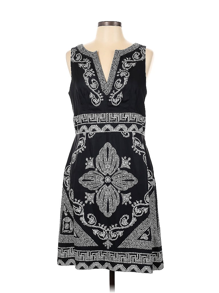 White House Black Market 100% Silk Black Casual Dress Size 12 - 67% off | ThredUp