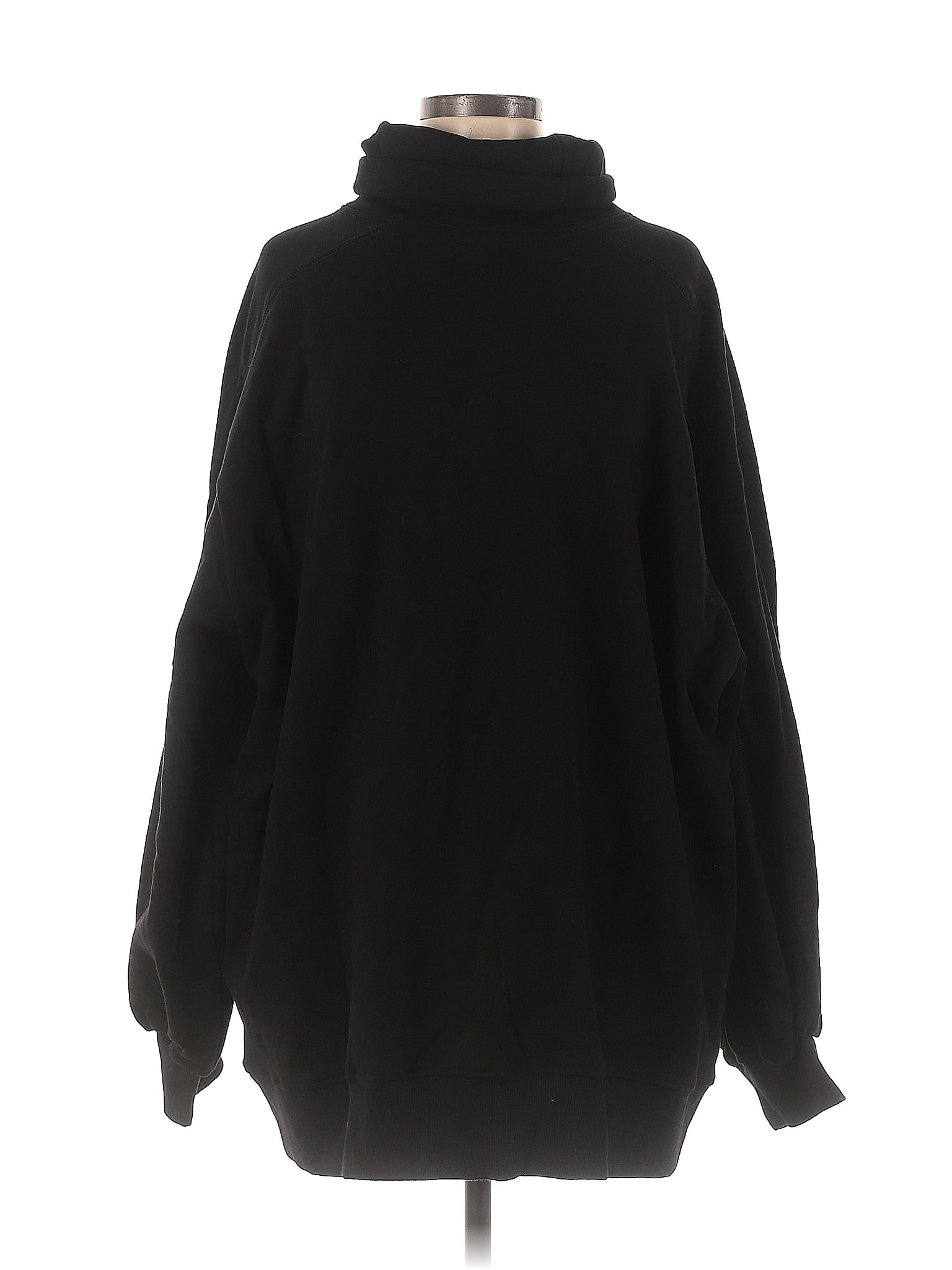 LIT Solid Black Turtleneck Sweater Size M - 62% off | ThredUp