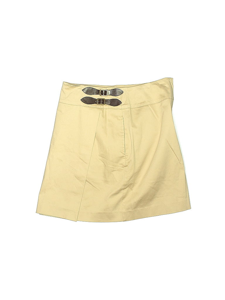 Lilly Pulitzer Solid Yellow Casual Skirt Size 2 73 Off Thredup
