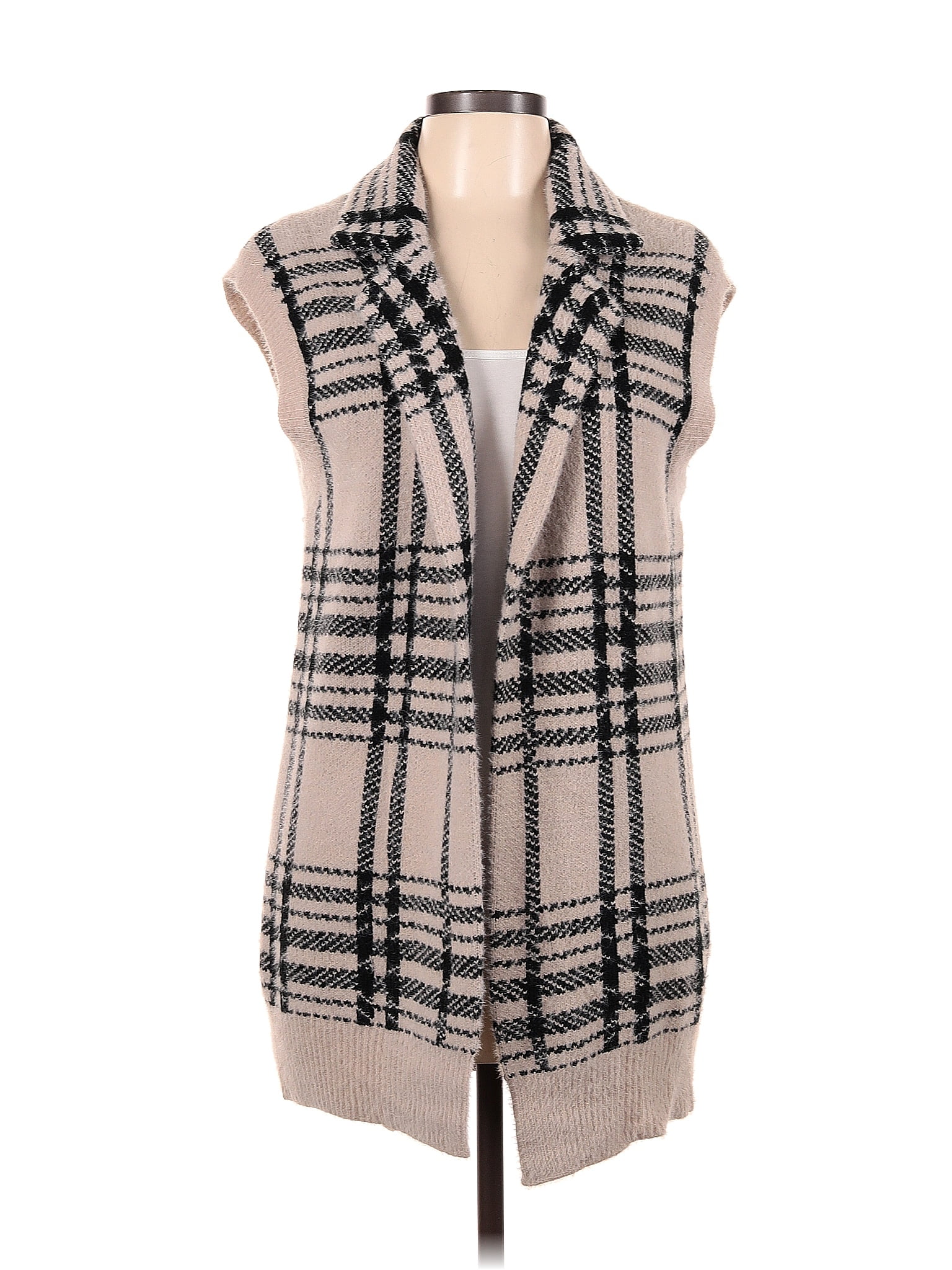 William Rast Plaid Tan Cardigan Size M - 73% off | ThredUp