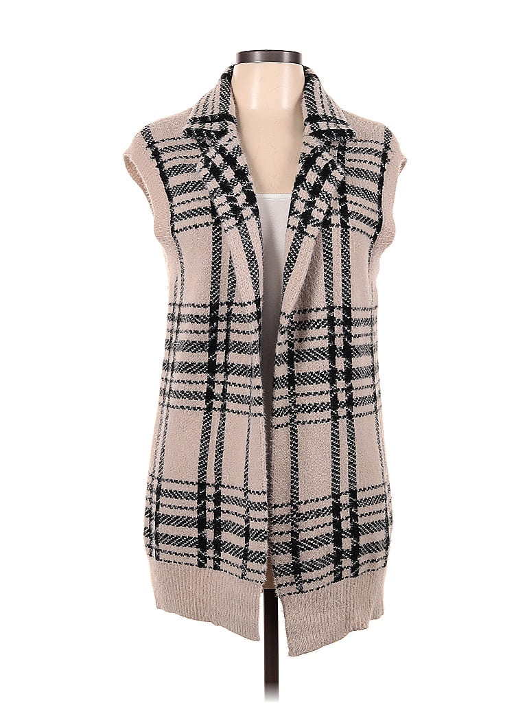 William Rast Plaid Tan Cardigan Size M - 73% off | ThredUp