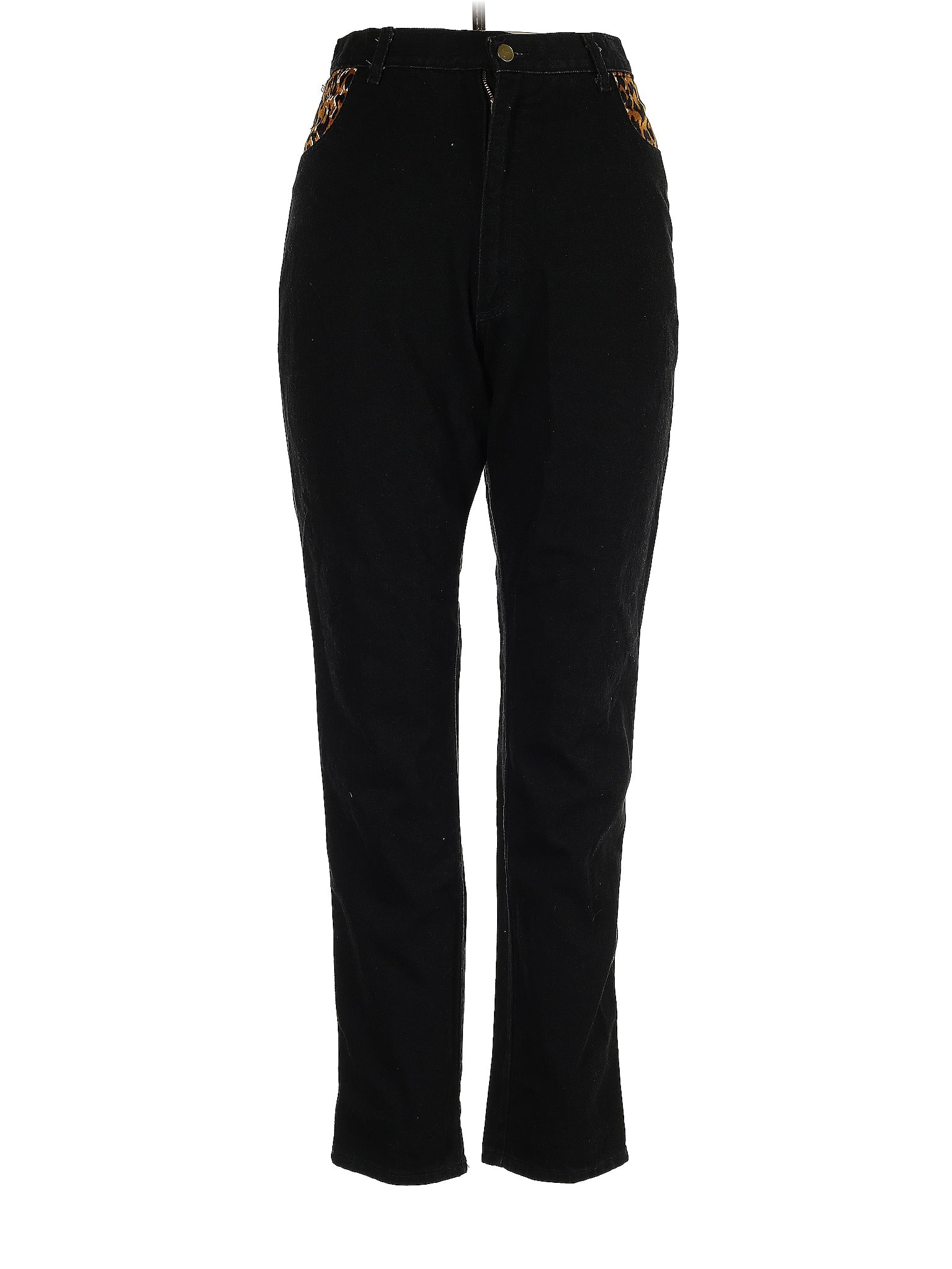 Gantos 100% Cotton Solid Black Jeans Size 14 - 59% off | ThredUp