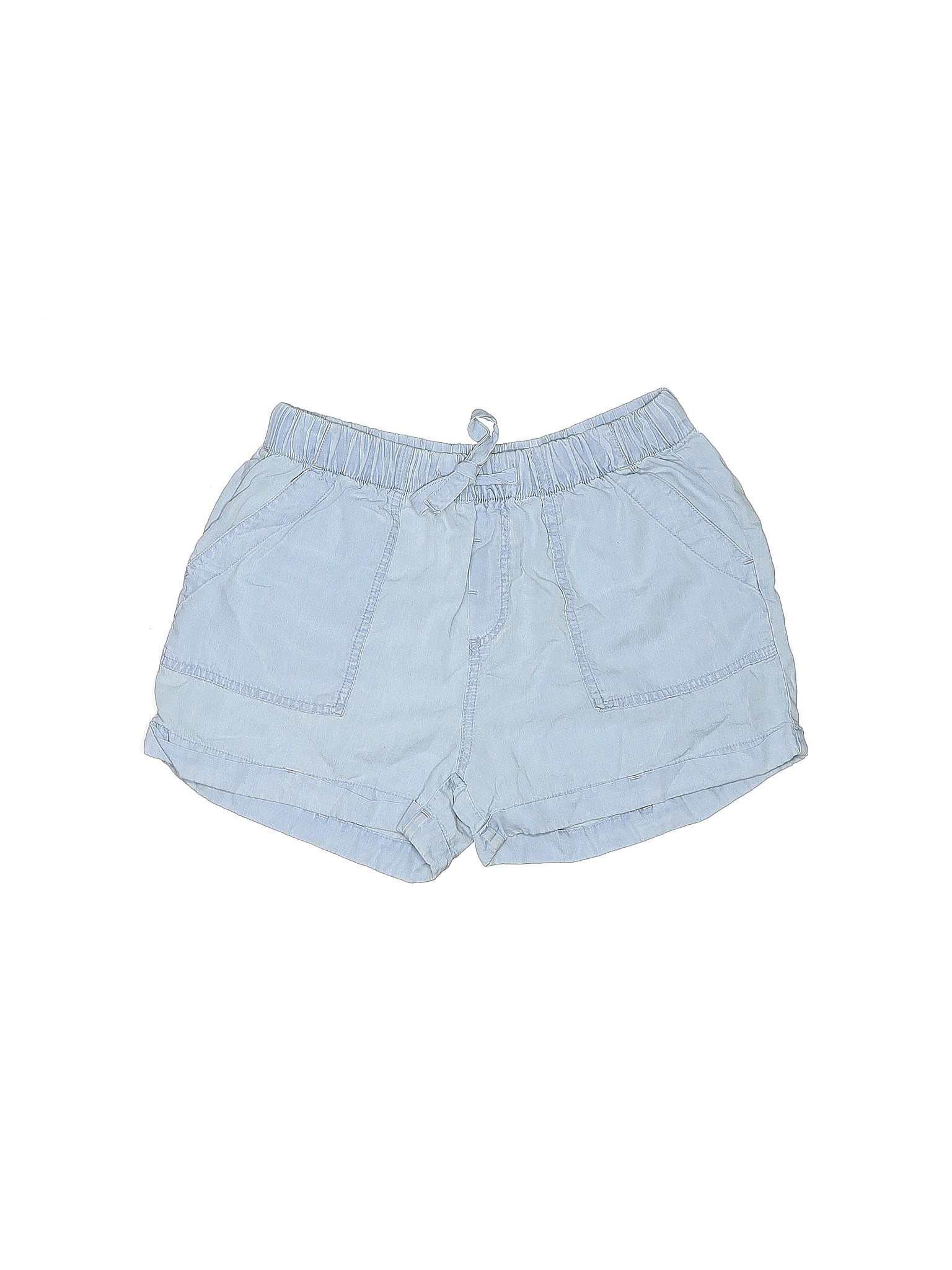 Love Tree 100% Tencel Solid Blue Shorts Size M - 47% off | ThredUp