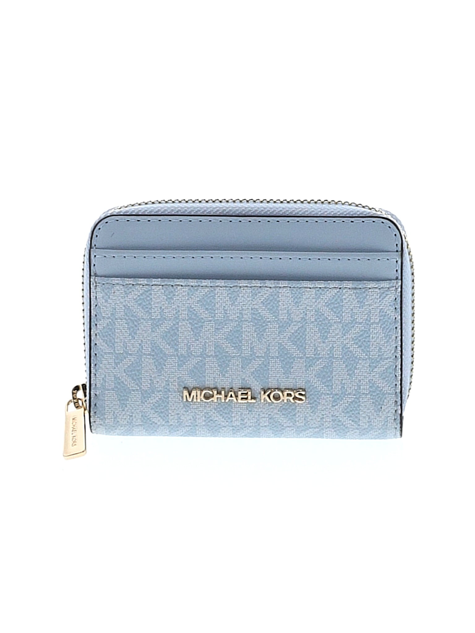 MICHAEL Michael Kors Graphic Blue Wallet One Size - 64% off | ThredUp
