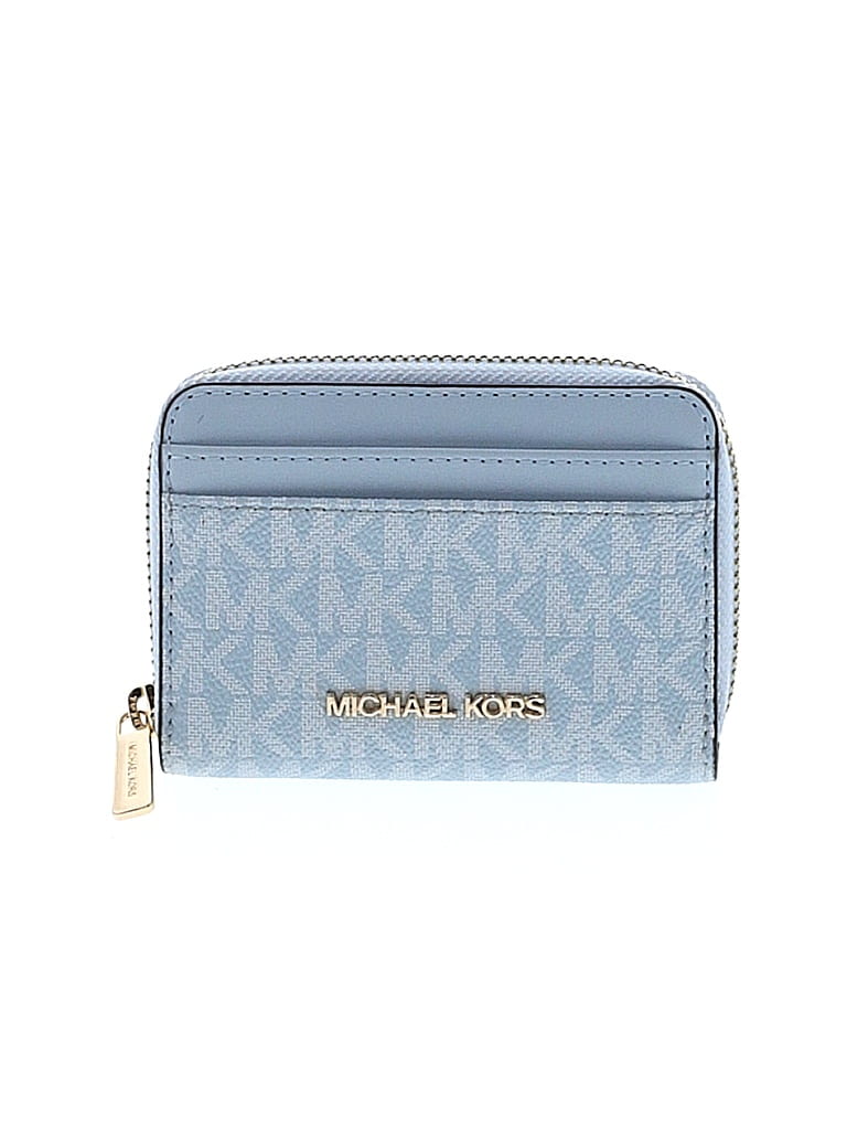 MICHAEL Michael Kors Graphic Blue Wallet One Size - 64% off | ThredUp