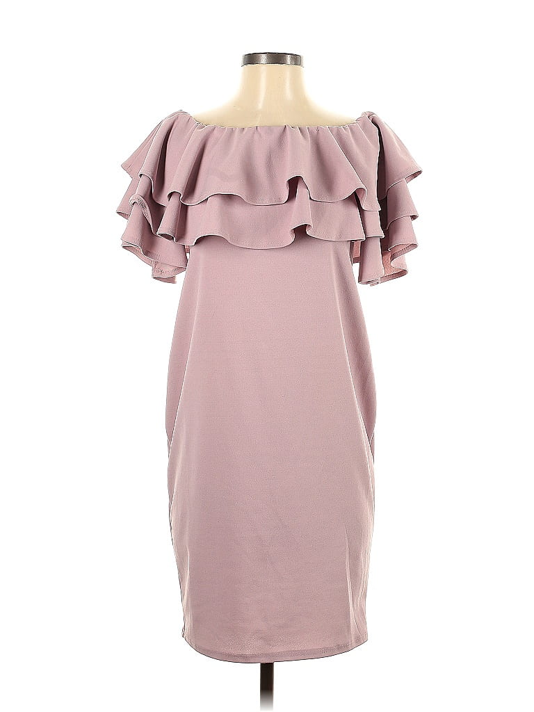 Pink Blush Solid Blush Pink Cocktail Dress Size S - 65% off | ThredUp