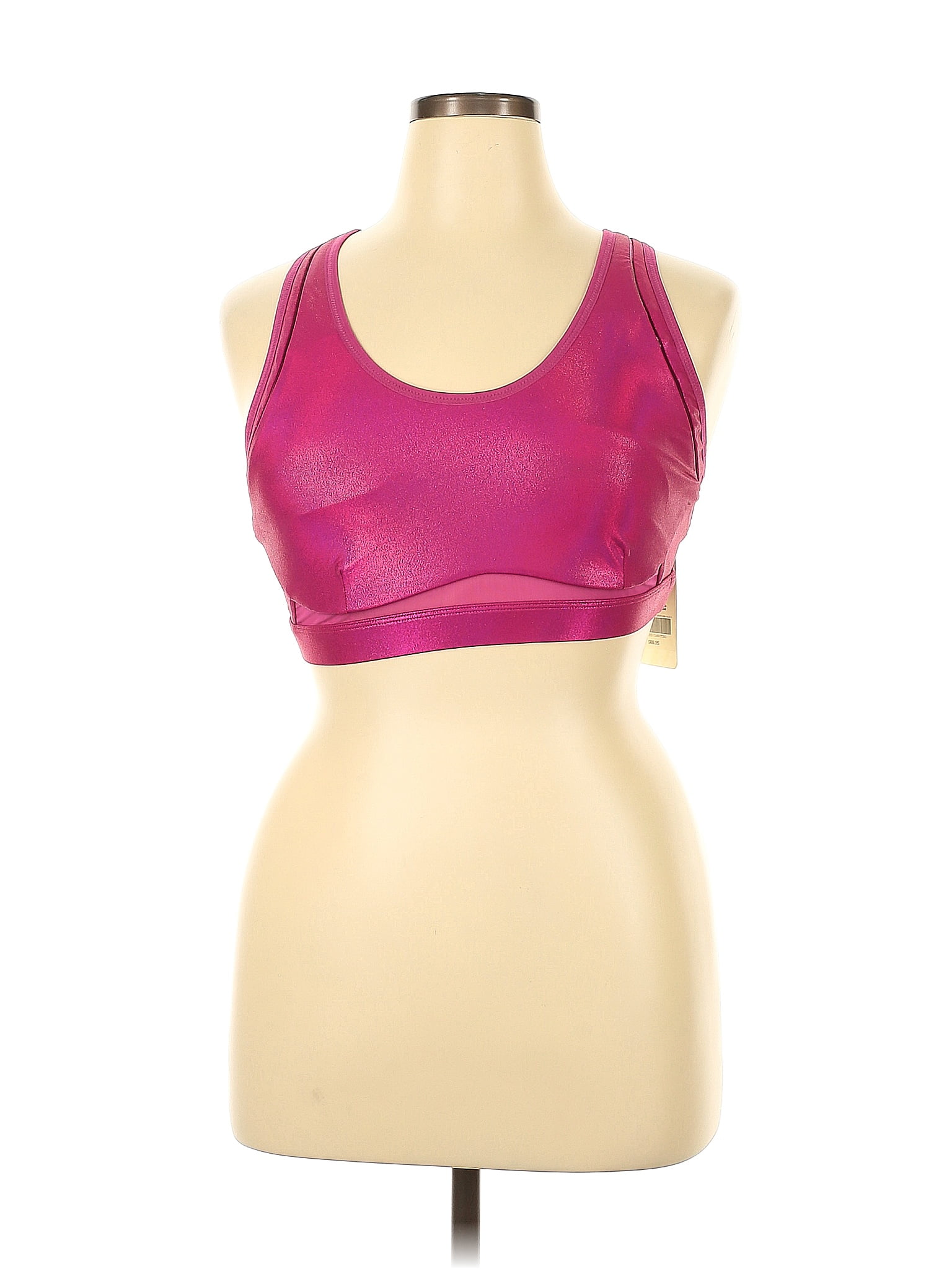 Fabletics Pink Sports Bra Size XL - 57% off | ThredUp