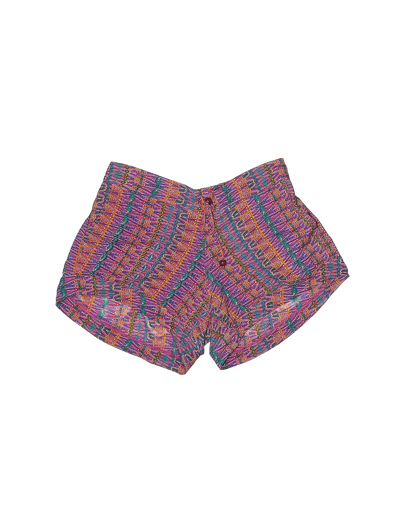 Fashion Fuse Multi Color Purple Shorts Size L - 36% off | ThredUp