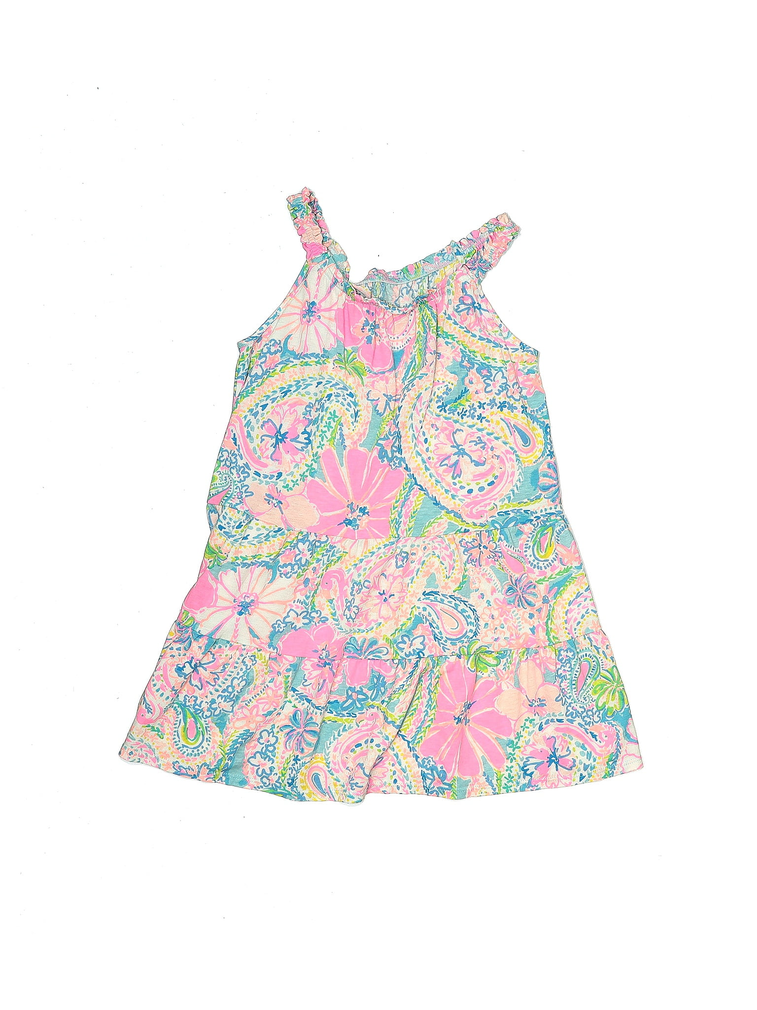 Lilly Pulitzer 100 Cotton Pink Dress Size 6 7 66 Off Thredup