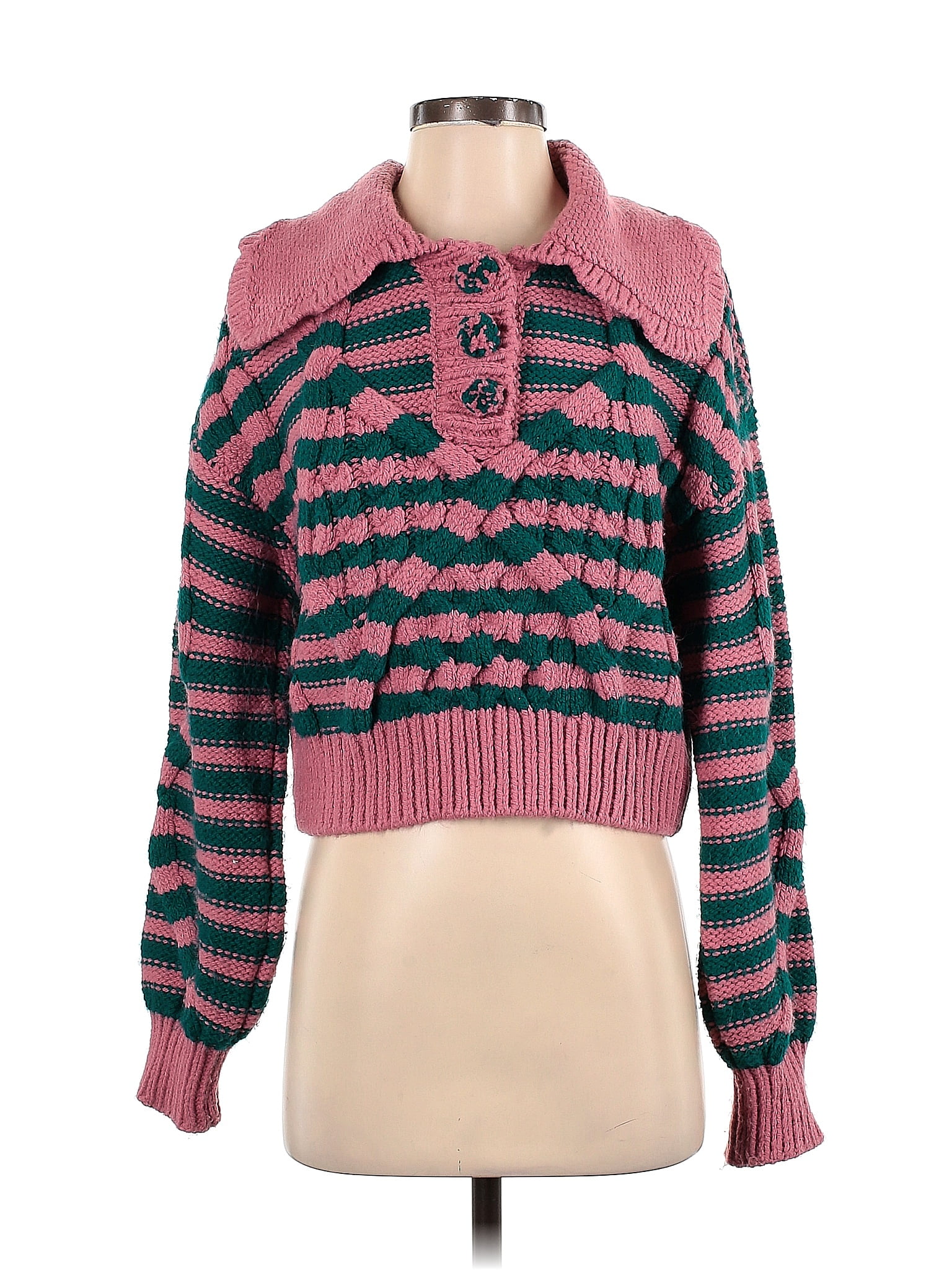 Zara Pink Pullover Sweater Size S - 36% off | ThredUp