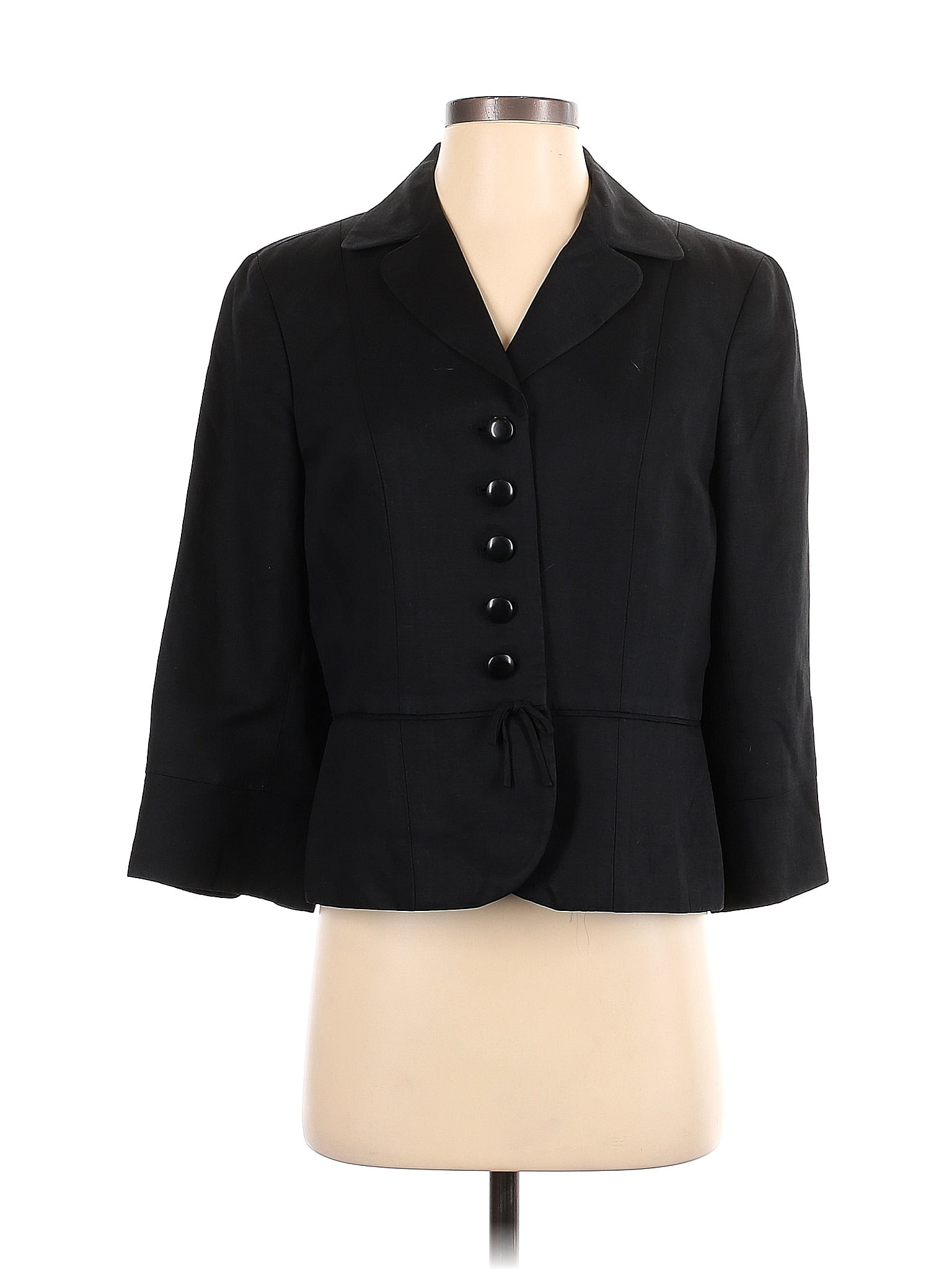 Ann Taylor LOFT Print Black Blazer Size 8 - 68% off | ThredUp