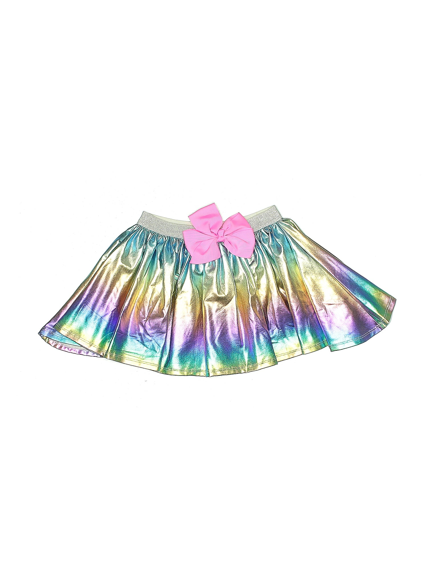 Jojo Siwa 100% Polyester Silver Skirt Size 4 - 5 - 51% off | ThredUp