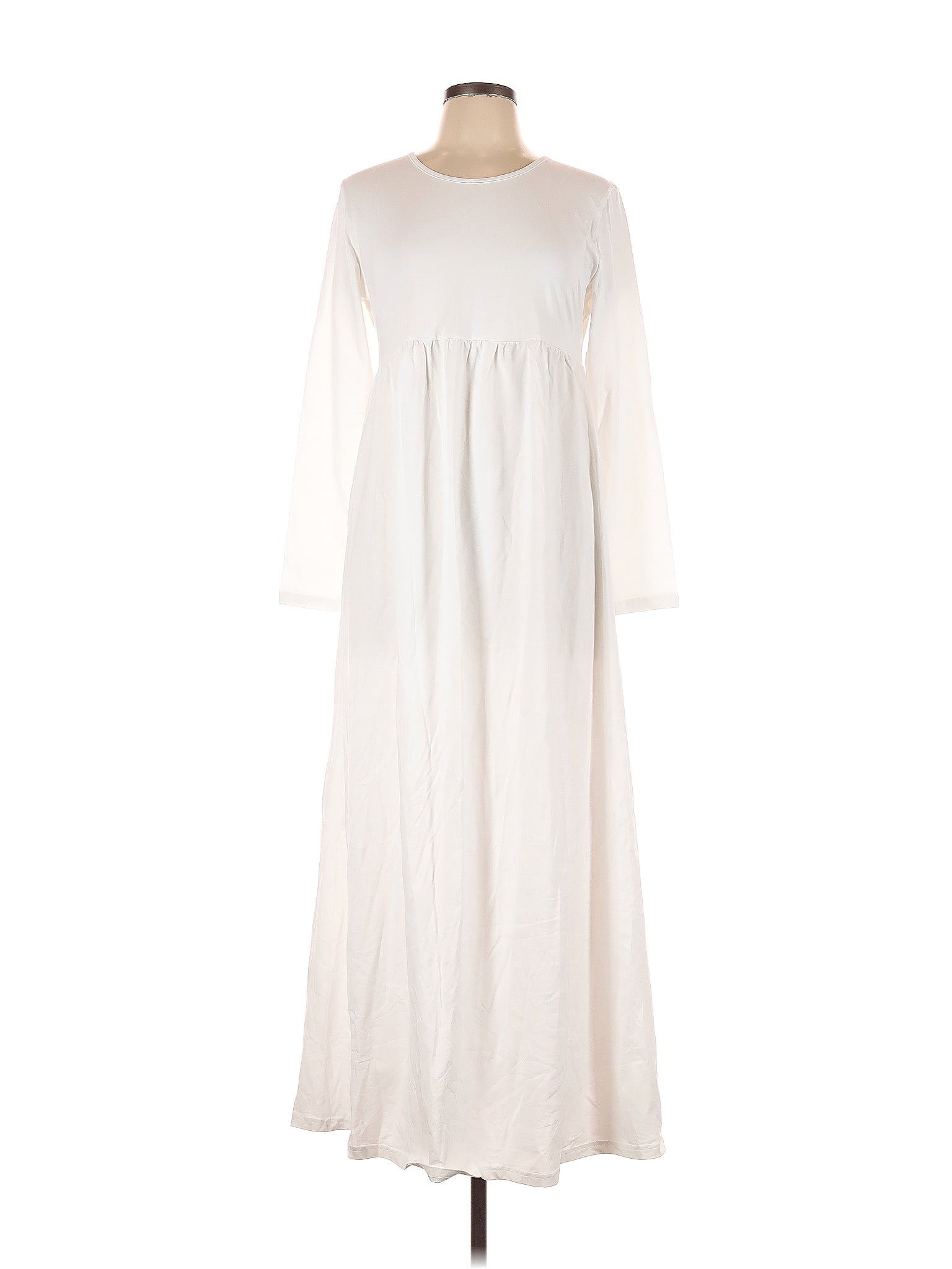 Sarin Mathews Ivory Casual Dress Size L 43 Off Thredup