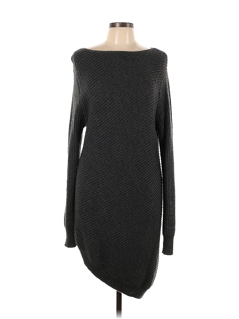 Mossimo Color Block Solid Gray Casual Dress Size L - 56% off | ThredUp