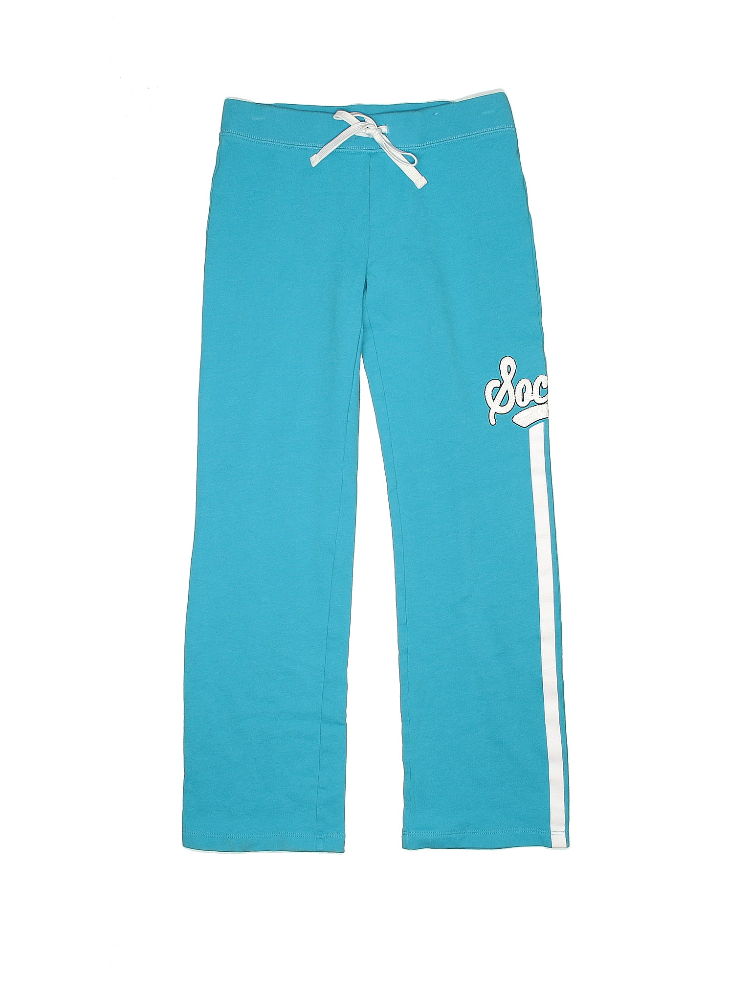 Justice Solid Blue Sweatpants Size 10 - 54% off | ThredUp