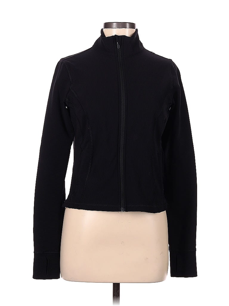 90 Degree by Reflex Solid Black Track Jacket Size M - 60% off | ThredUp