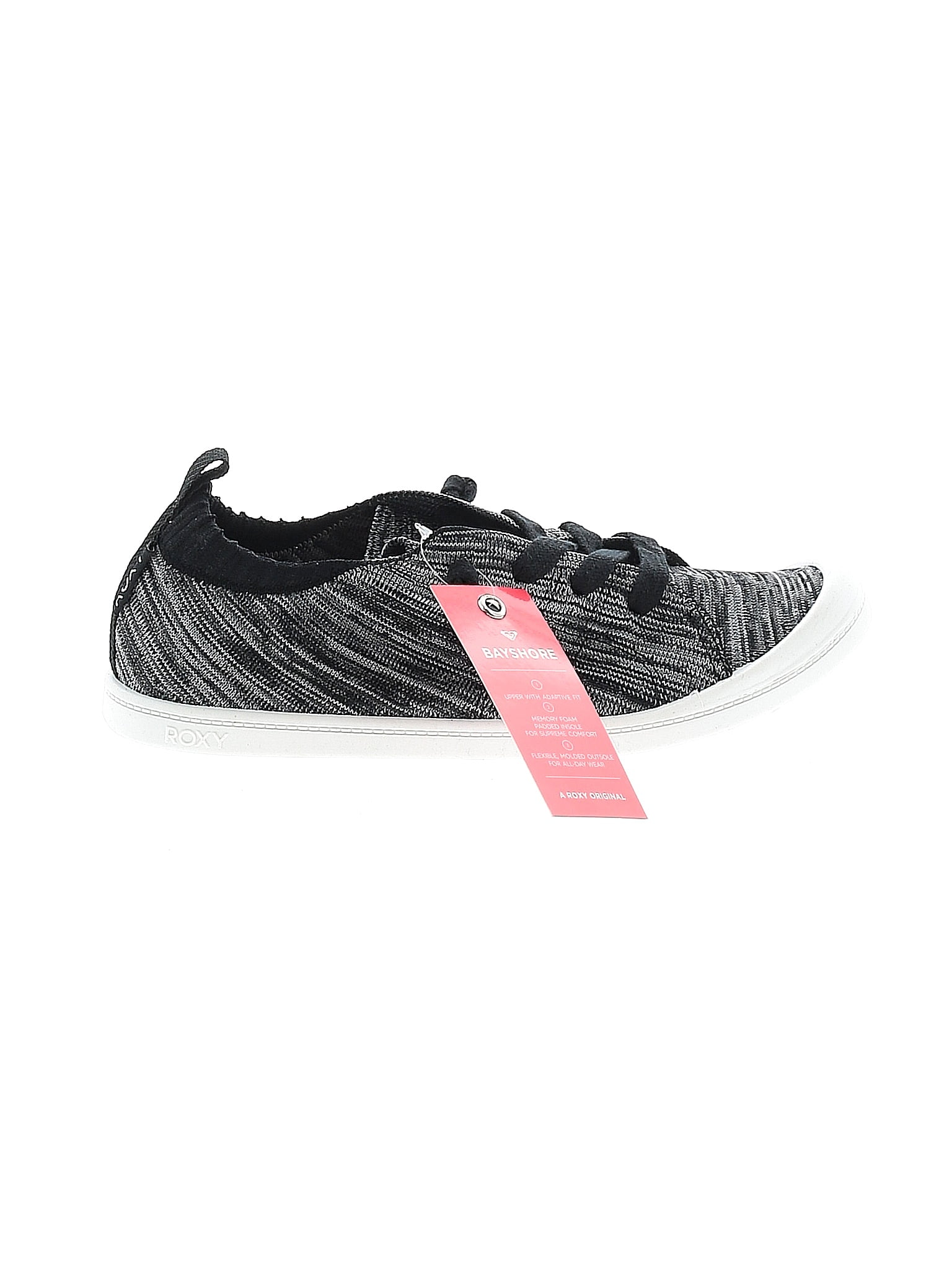 Roxy Color Block Black Gray Flats Size 8 - 46% off | ThredUp