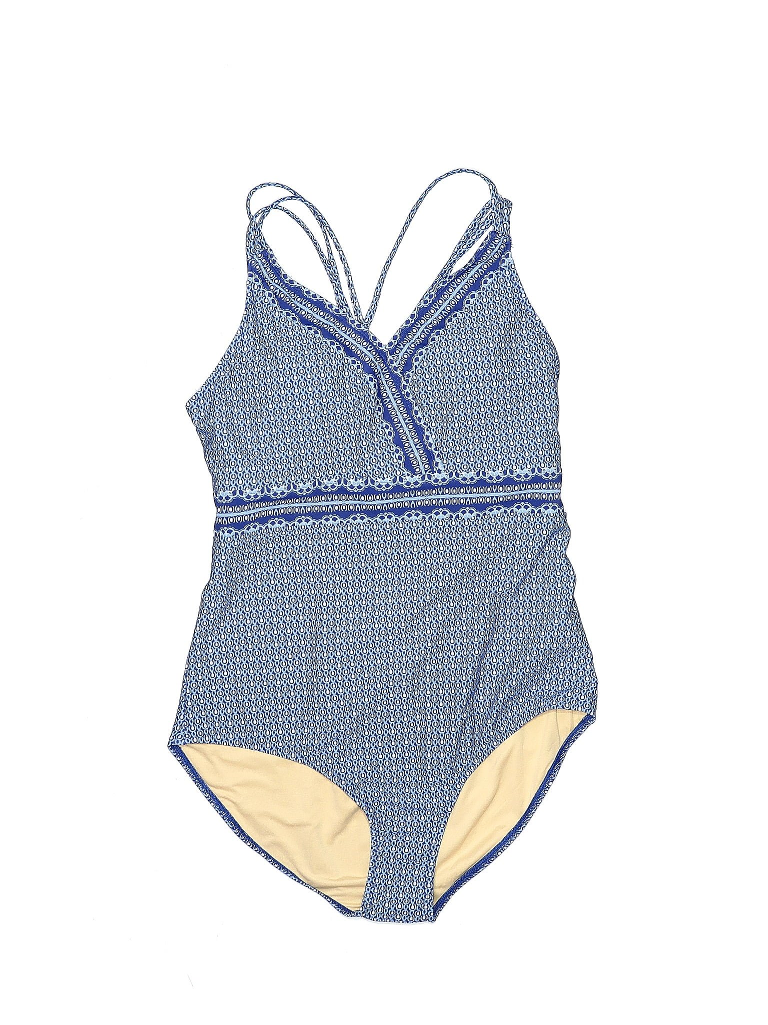 Cabana Life X Talbots Blue One Piece Swimsuit Size XL - 70% off | ThredUp