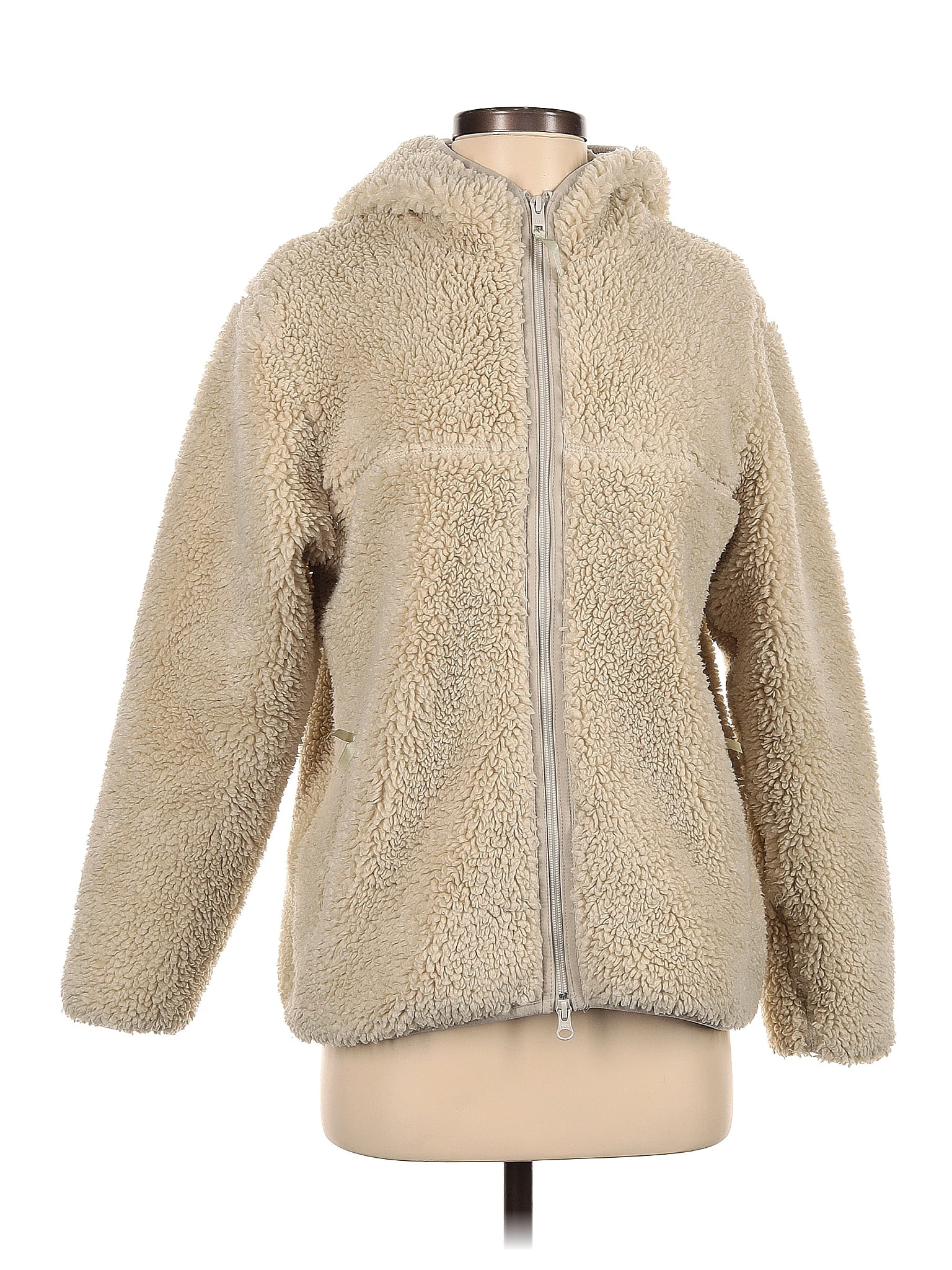 TNA Solid Tan Gold Fleece Size S - 65% off | ThredUp