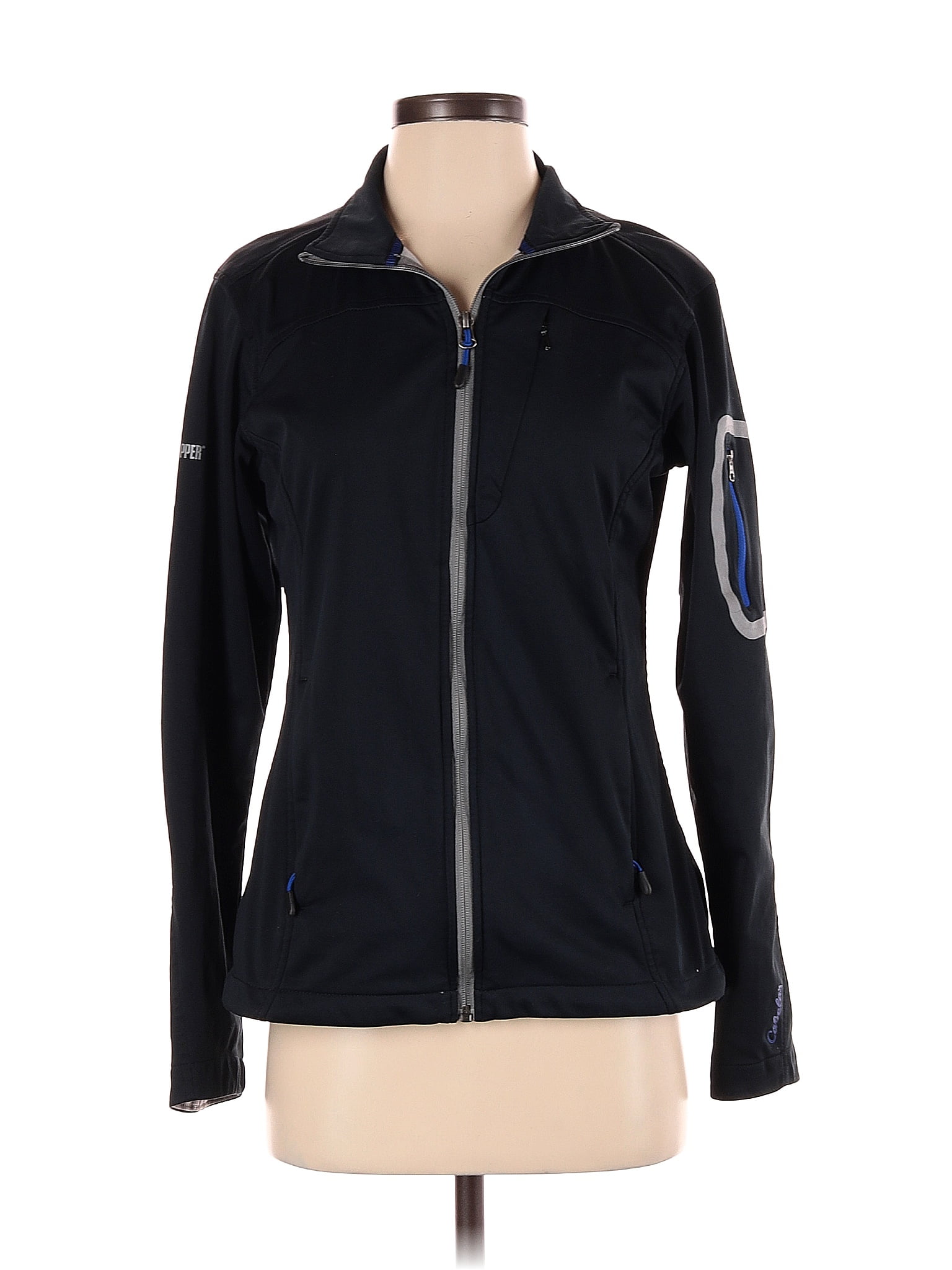 Cabela's 100% Polyester Black Track Jacket Size S - 67% off | ThredUp