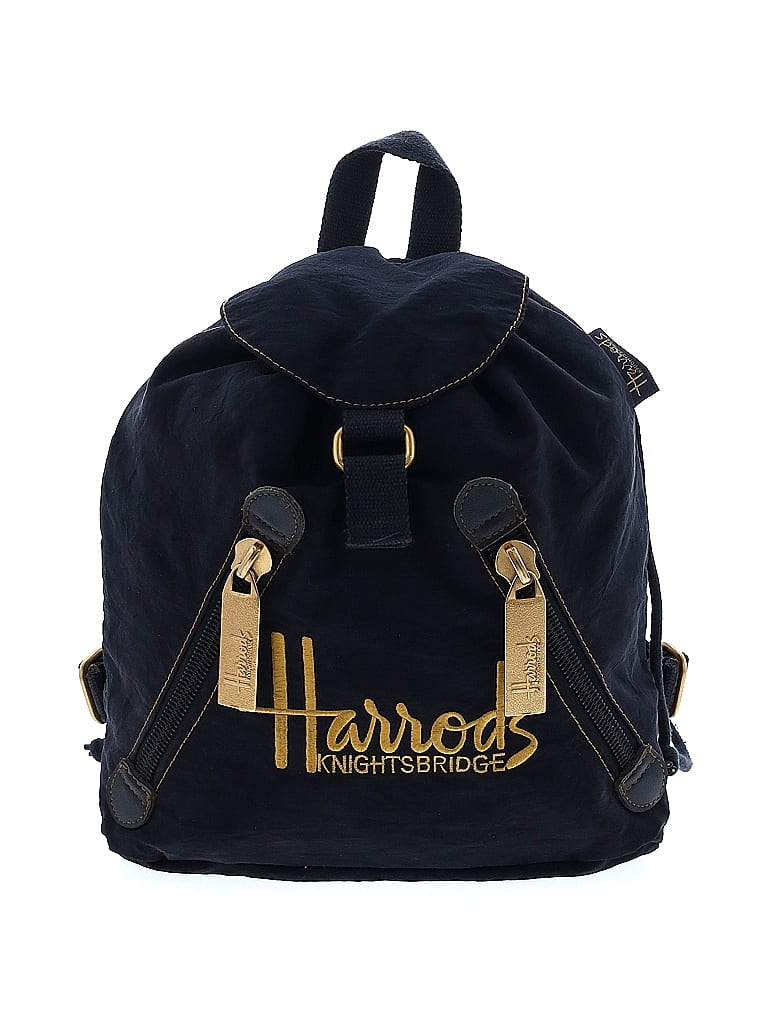 Harrods Solid Blue Backpack One Size - 63% off | ThredUp