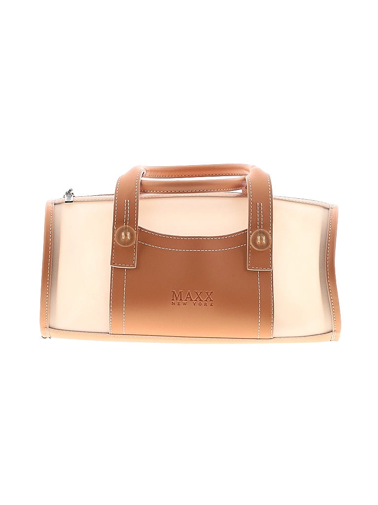 MAXX New York Solid Multi Color Tan Satchel One Size - 71% off | ThredUp