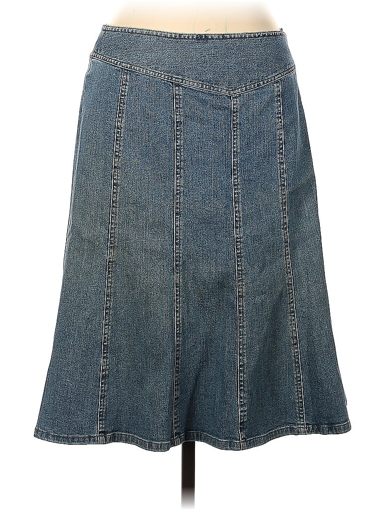 Sigrid Olsen Blue Denim Skirt Size 10 - 75% off | ThredUp
