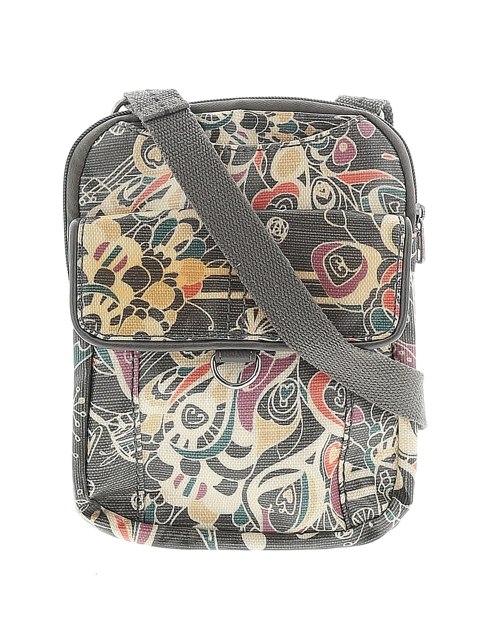 Sakroots Multi Color Gray Crossbody Bag One Size - 64% off | ThredUp