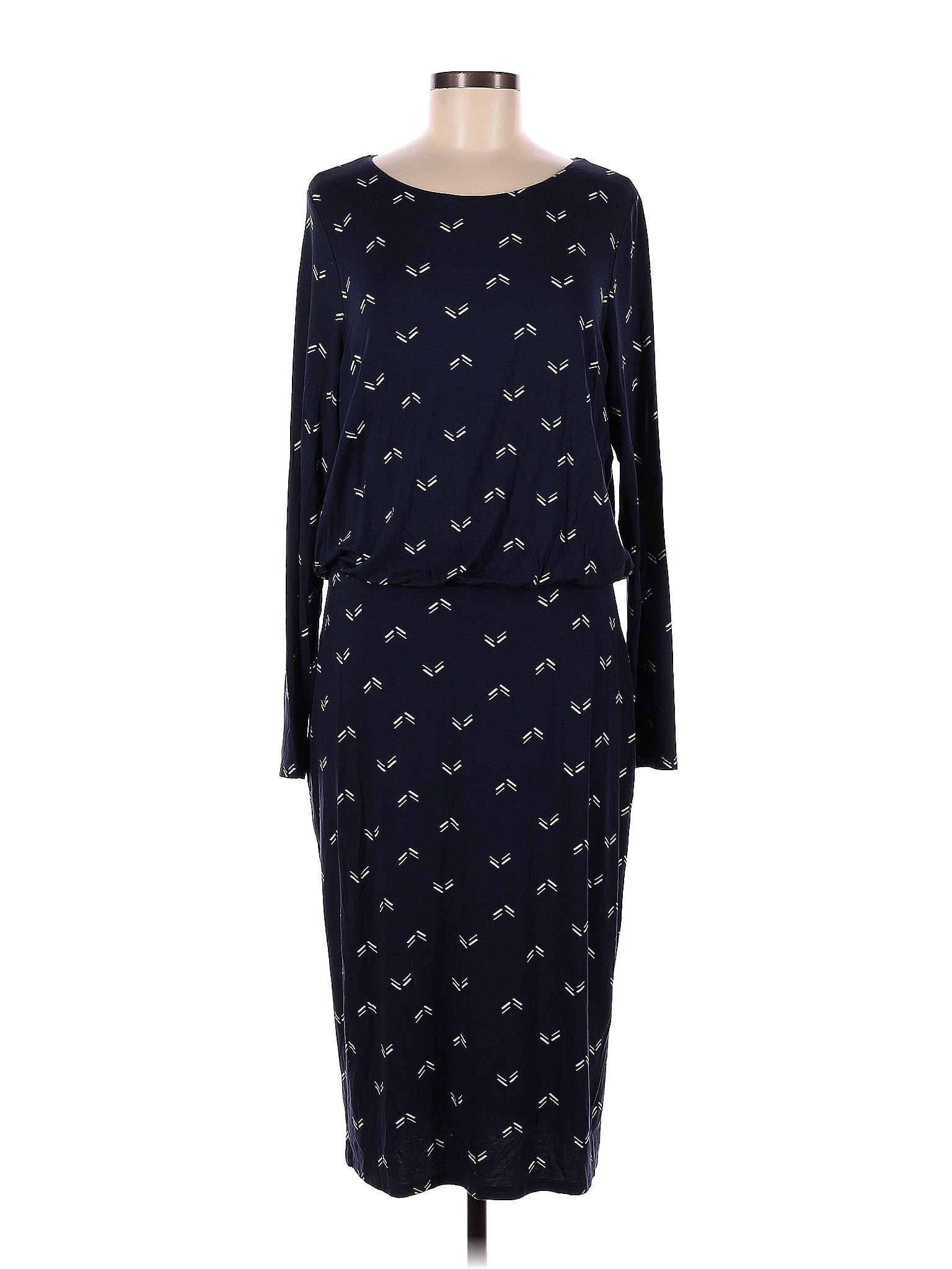 Pure Collection Navy Blue Casual Dress Size 8 - 10 - 77% off | ThredUp