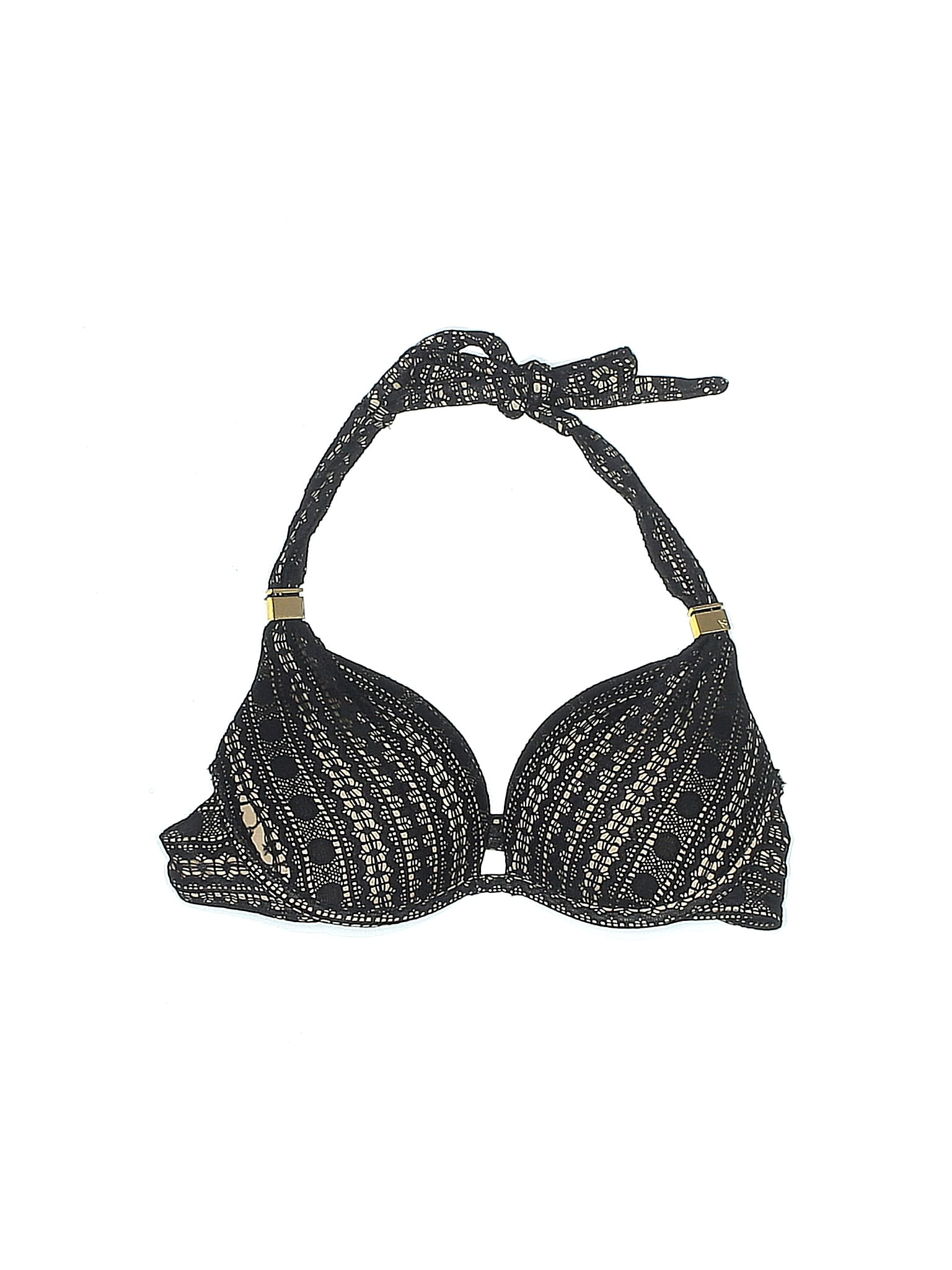 Victoria's Secret Black Swimsuit Top Size Sm (34B) - 65% off | ThredUp