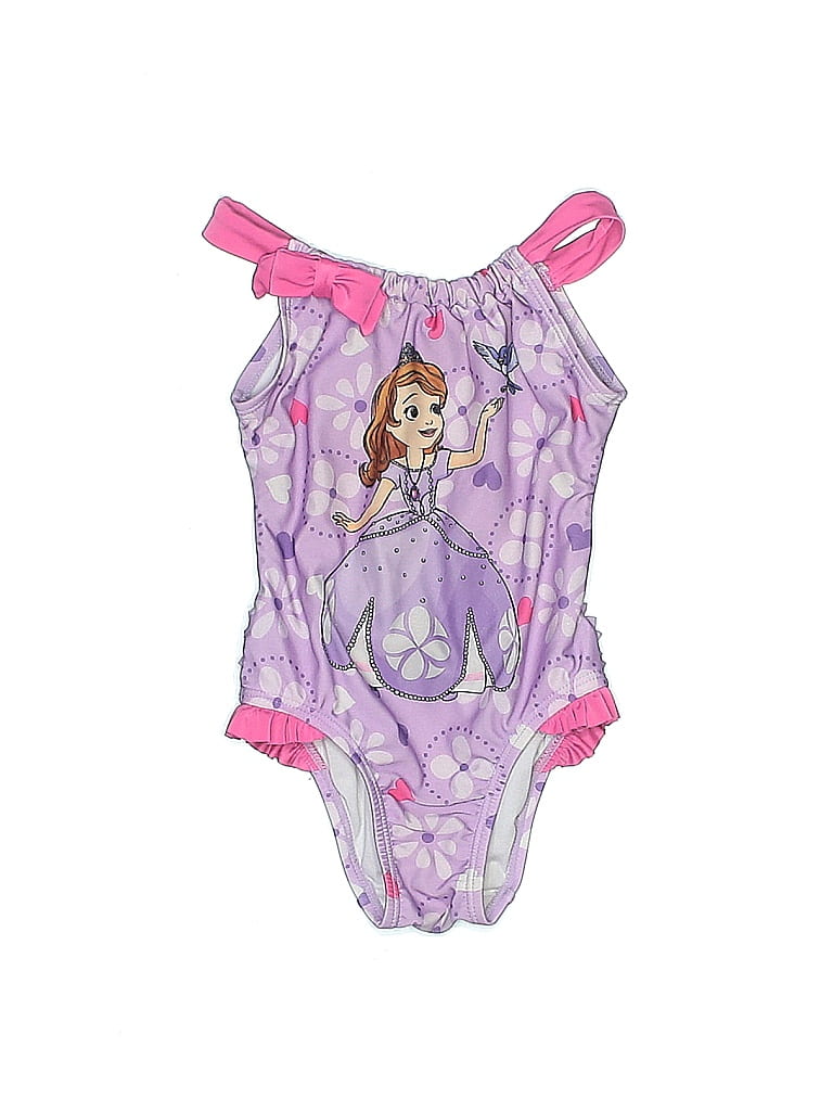 Disney Store Purple One Piece Swimsuit Size 3 - 41% off | ThredUp