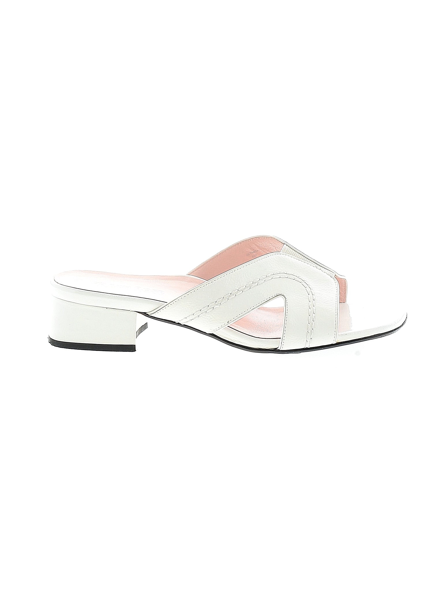 Taryn Rose Solid White Mule/Clog Size 8 1/2 - 78% off | ThredUp
