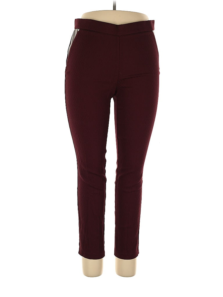 Rafaella Maroon Burgundy Dress Pants Size 14 74 Off Thredup
