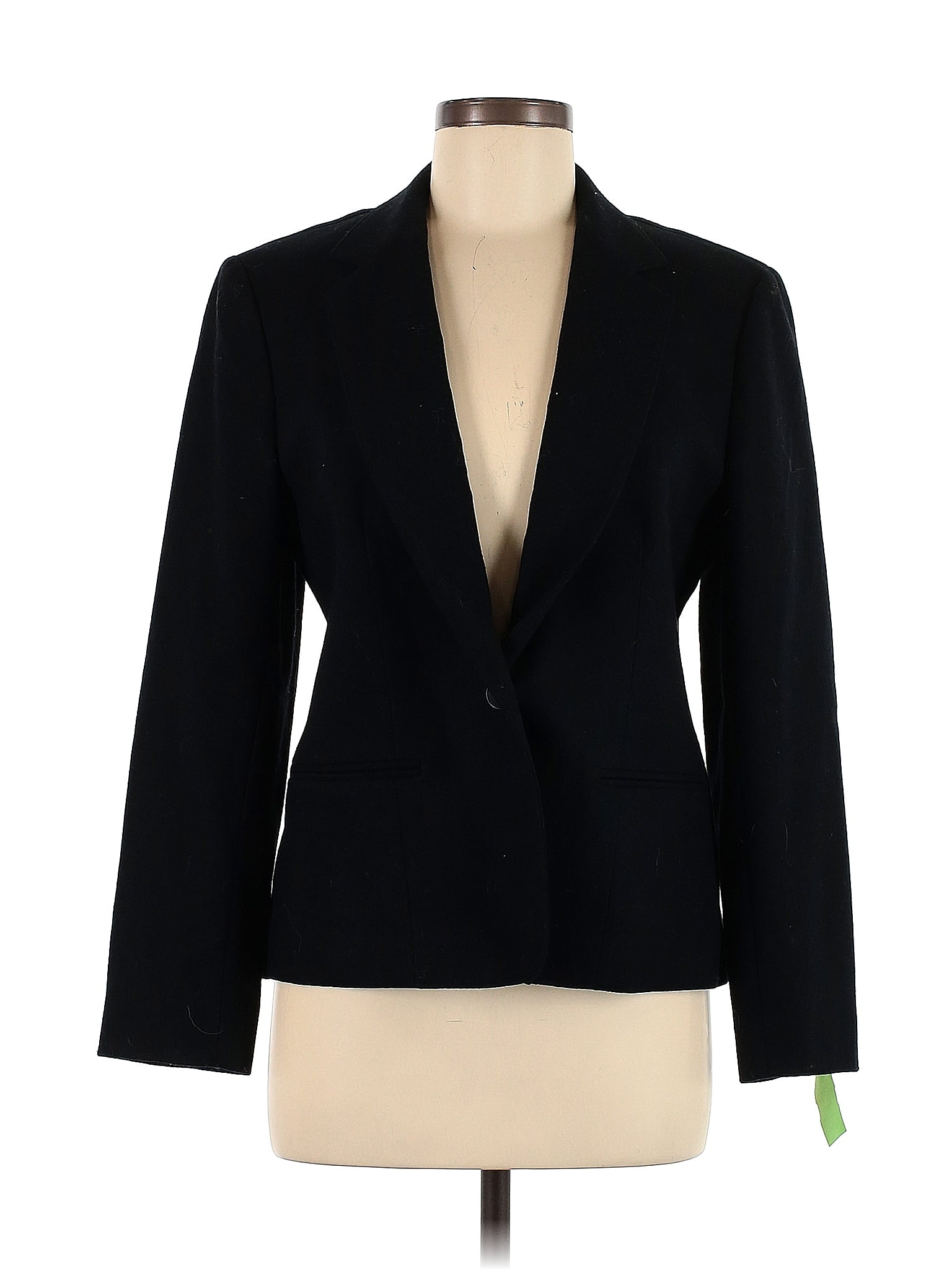 Pendleton 100% Virgin Wool Solid Black Wool Blazer Size Med (Estimate) - 80% off | ThredUp