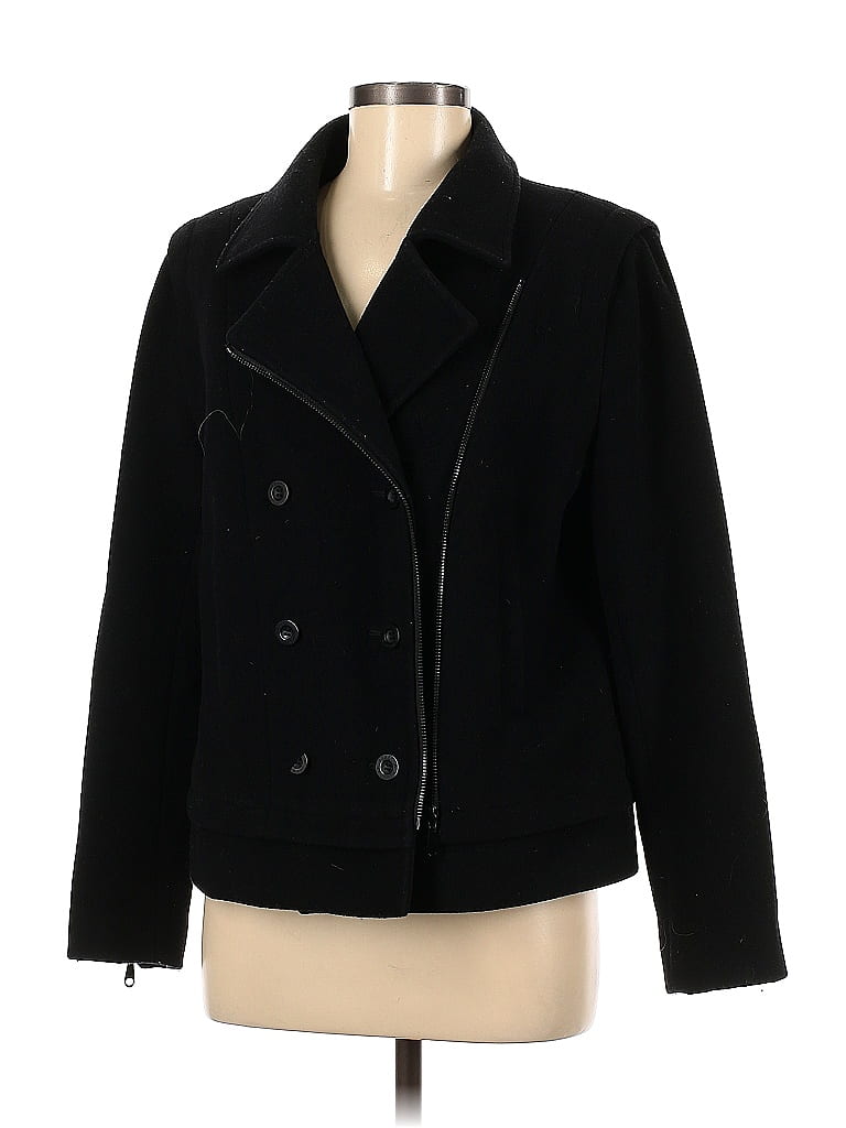 Rebecca Minkoff 100% Polyester Black Jacket Size M - 85% off | ThredUp