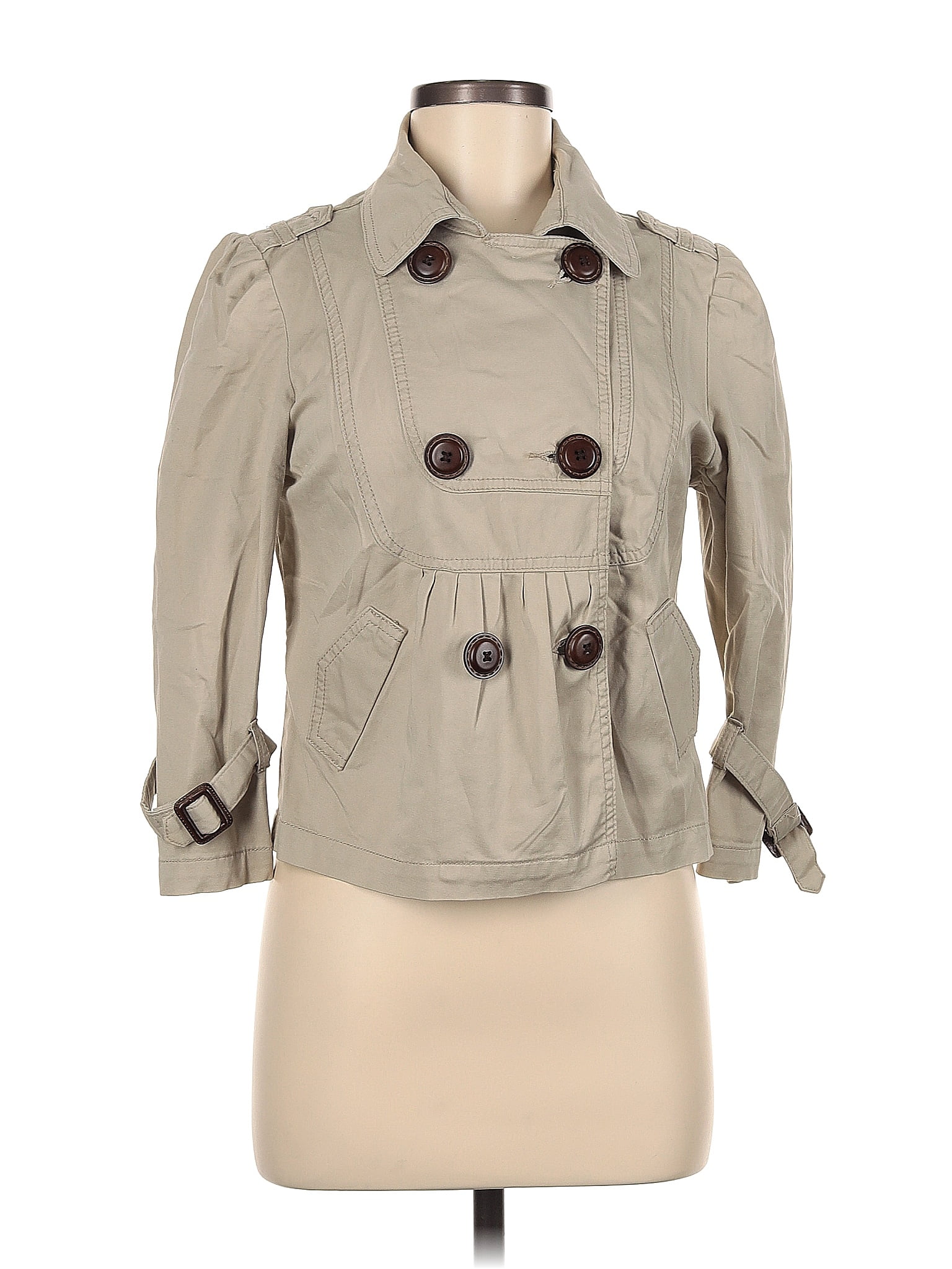 American Rag Cie Solid Tan Jacket Size M - 64% off | ThredUp